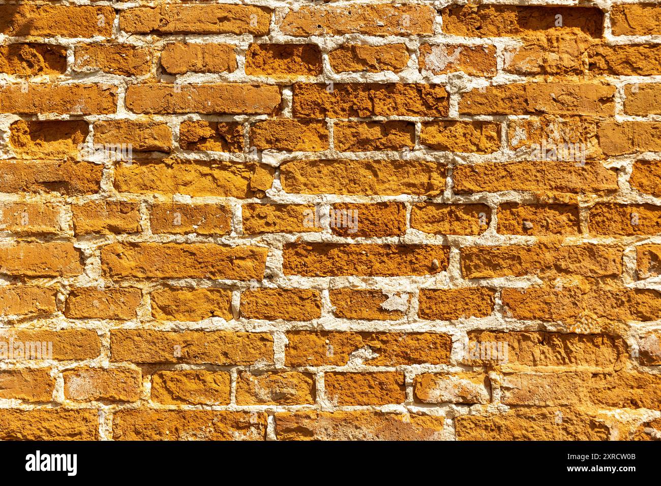 Seamless ancient brick wall texture or background. Old red brick wall ...