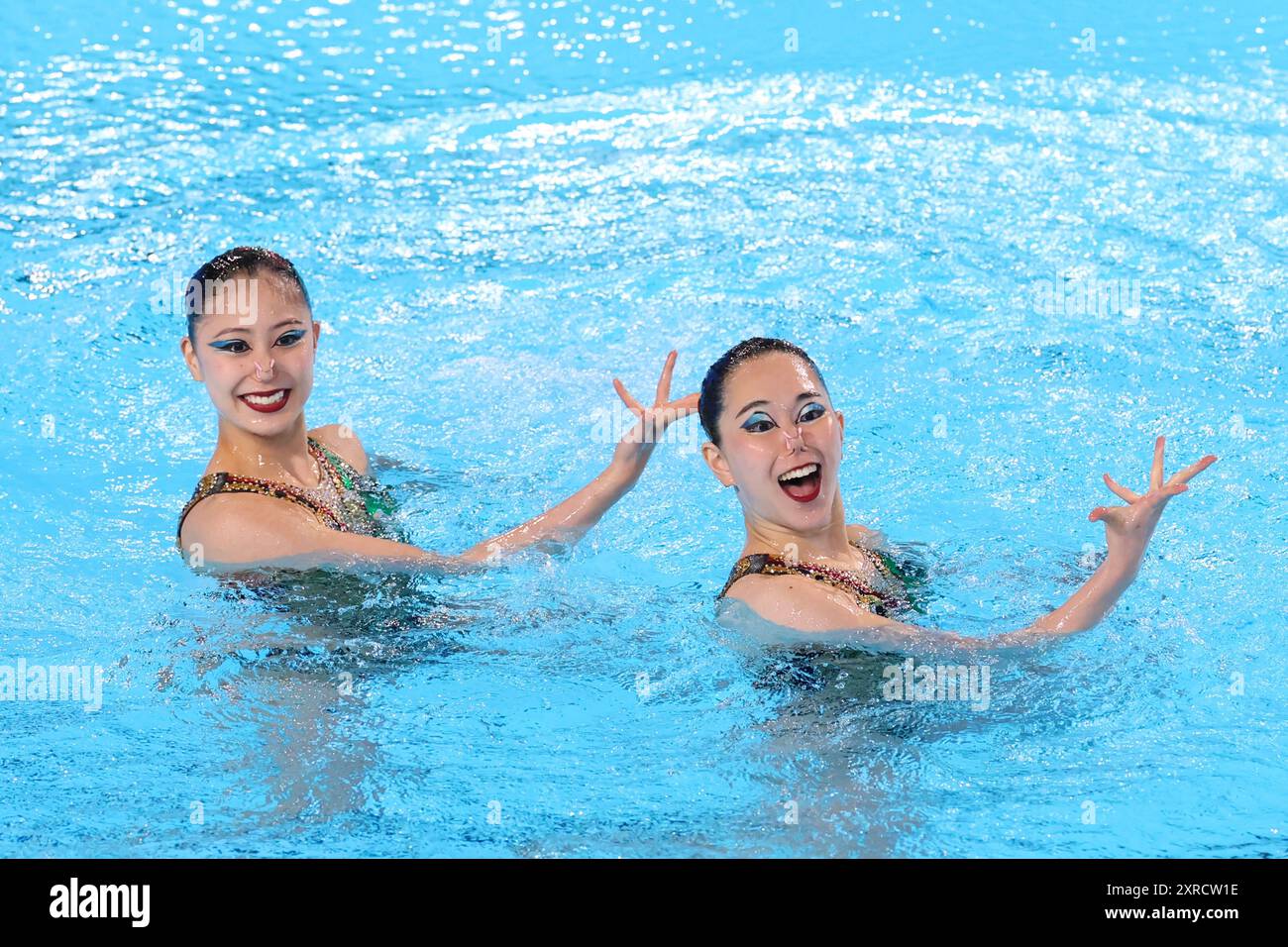 Saint-Denis, France. 9th Aug, 2024. Tomoka Sato & Moe Higa (JPN ...