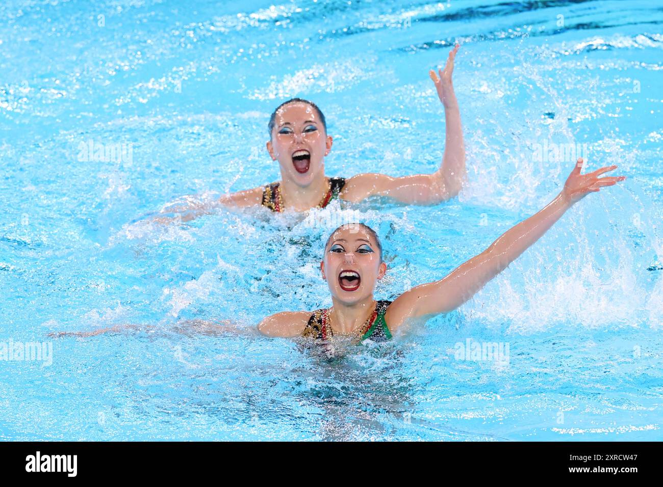 Tomoka Sato & Moe Higa (JPN), AUGUST 9, 2024 - Artistic Swimming ...