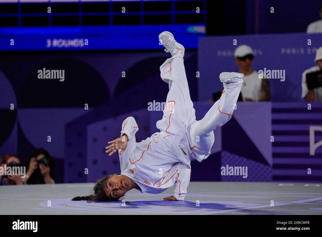 Paris, France. 09th Aug, 2024. B-Girl India of Team Netherlands ...