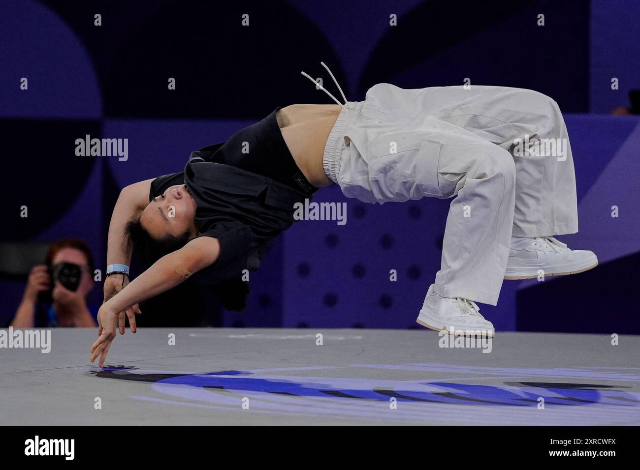 Paris, France. 09th Aug, 2024. B-Girl 671 of Team People's Republic of ...