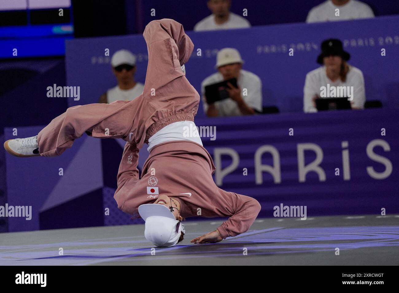 Paris, France. 09th Aug, 2024. Ami of Team Japan competes during the ...