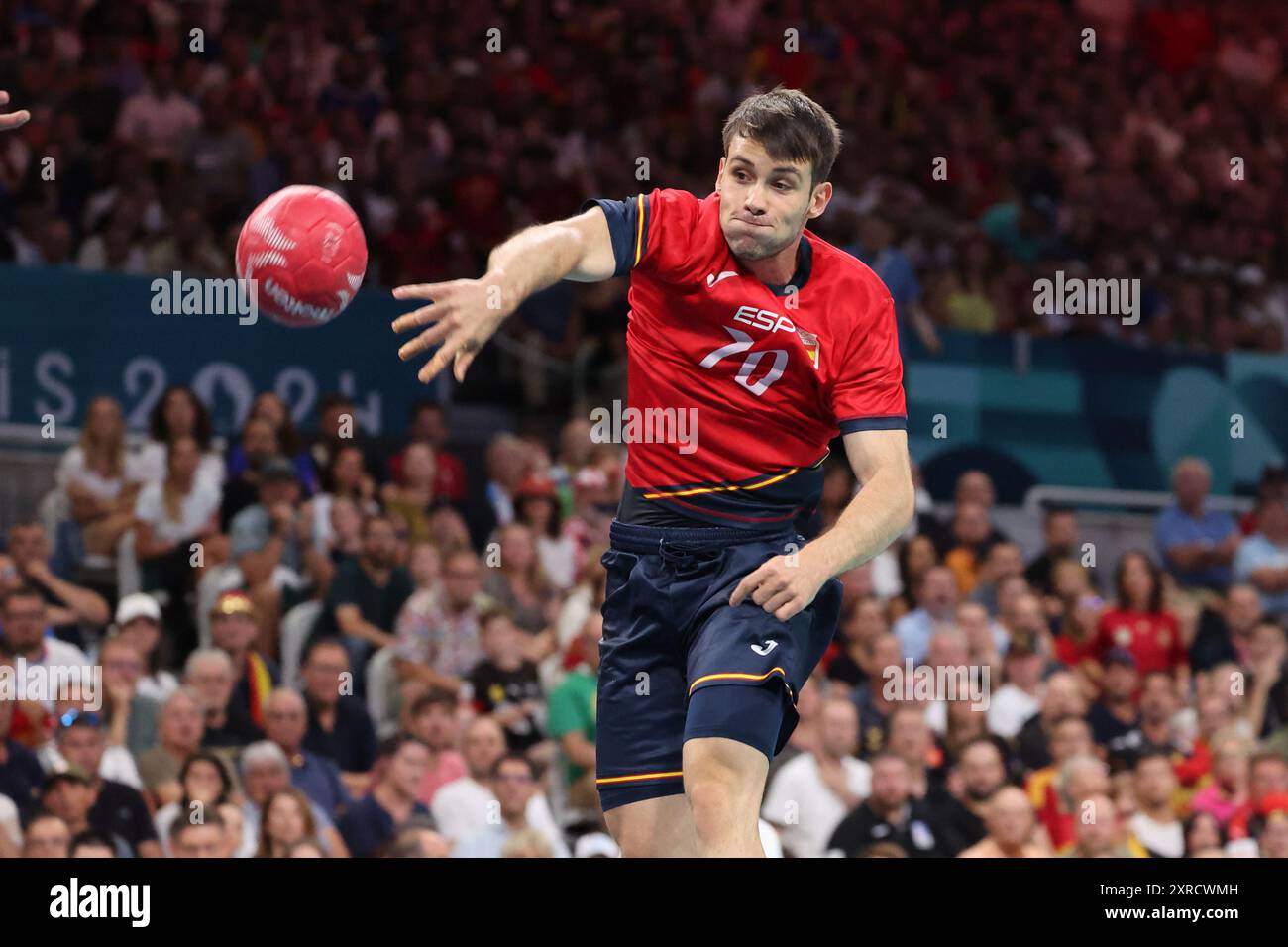 Daniel FERNANDEZ (Spain), Handball, Men's Semifinal between Germany and ...