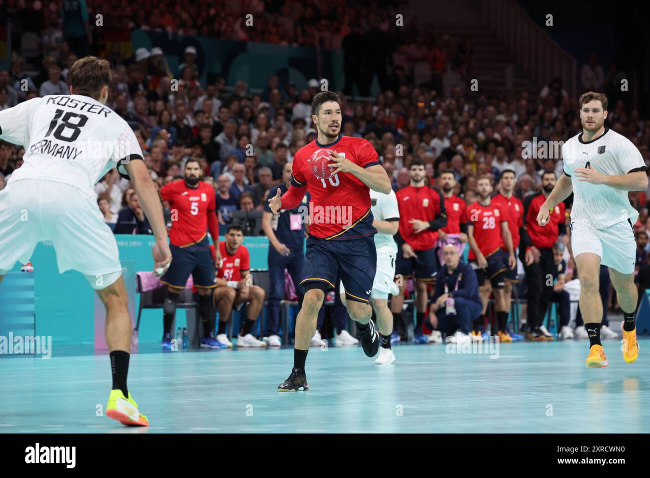 Alex DUJSHEBAEV (Spain), Handball, Men's Semifinal between Germany and ...