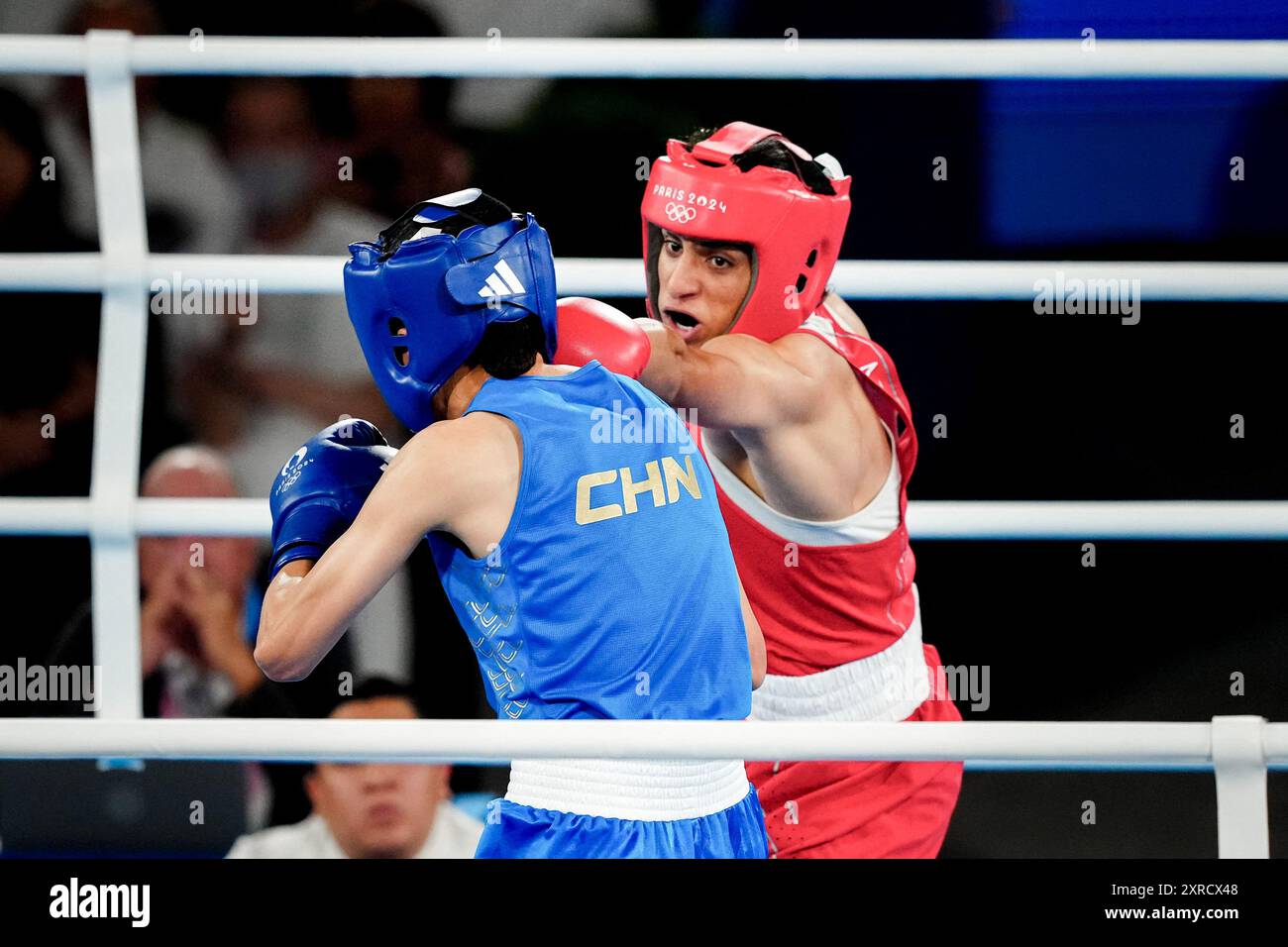 Paris, France. 09th Aug, 2024. The gold medalist Imane KHELIF of ...