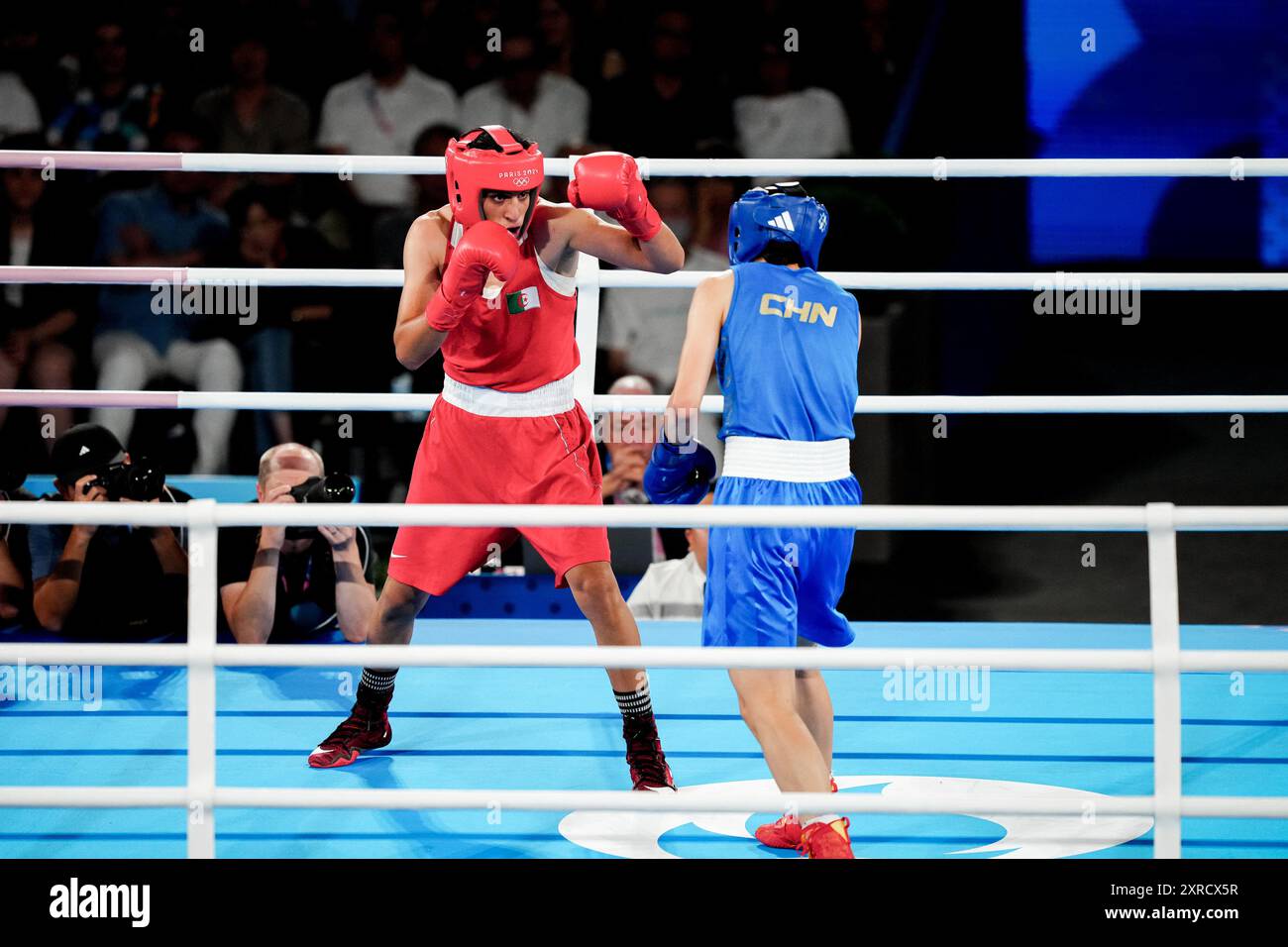 Paris, France. 09th Aug, 2024. The gold medalist Imane KHELIF of ...