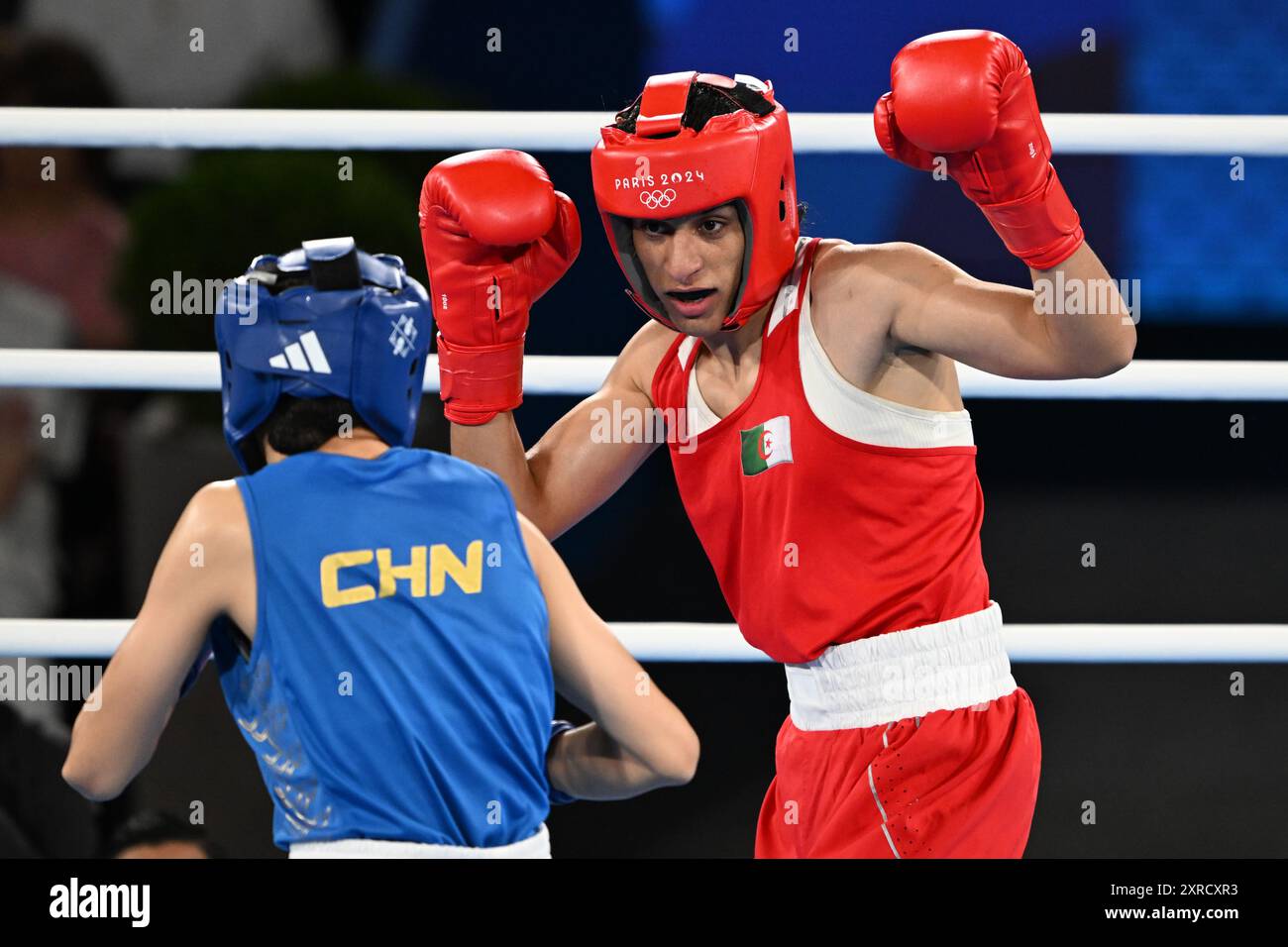 Paris, France. 09th Aug, 2024. Olympia, Paris 2024, boxing, women, 66kg ...