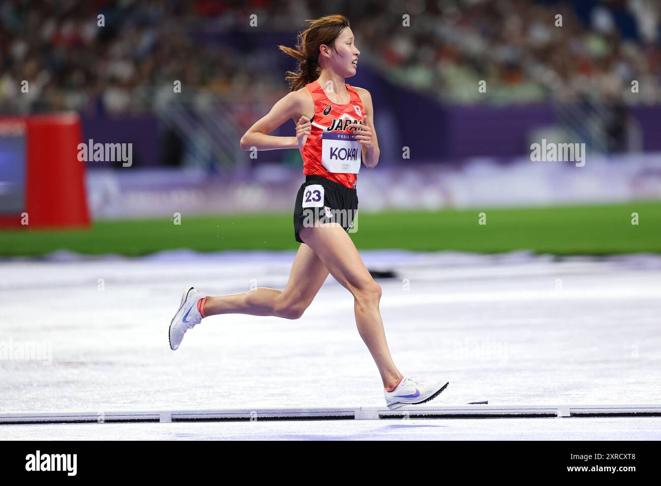 Saint-Denis, France. 9th Aug, 2024. Haruka Kokai (JPN) Athletics : Women's 10000m during the ...