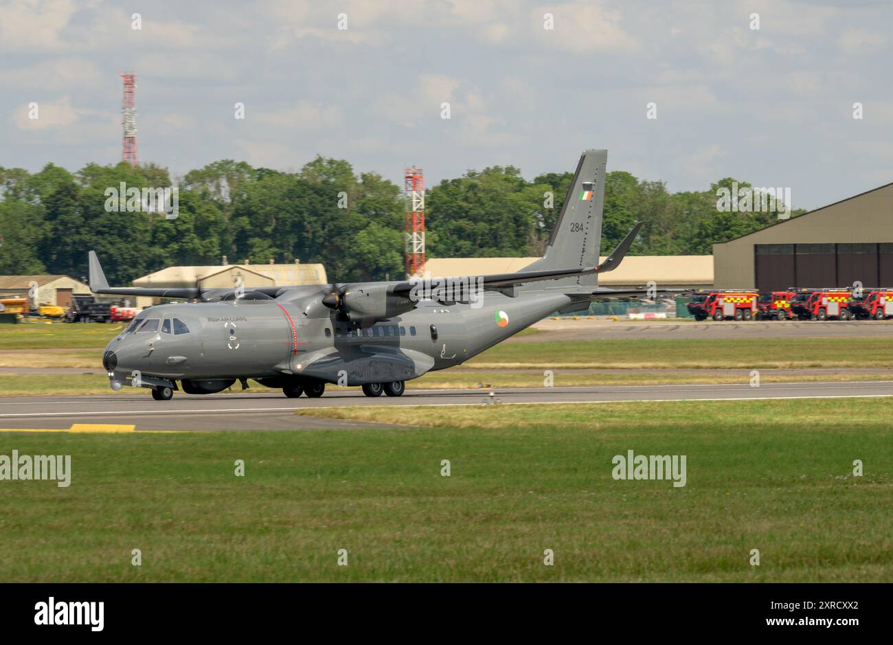 Irish Air Corps, Airbus C-295 MSA arrival at the Royal International ...