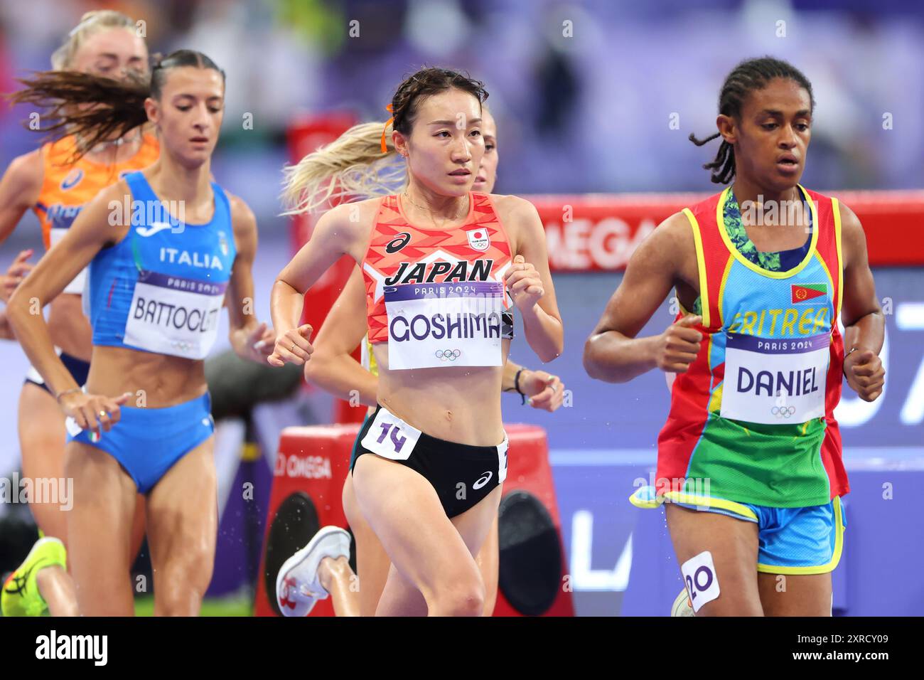 Saint-Denis, France. 9th Aug, 2024. Rino Goshima (JPN) Athletics : Women's 10000m during the ...
