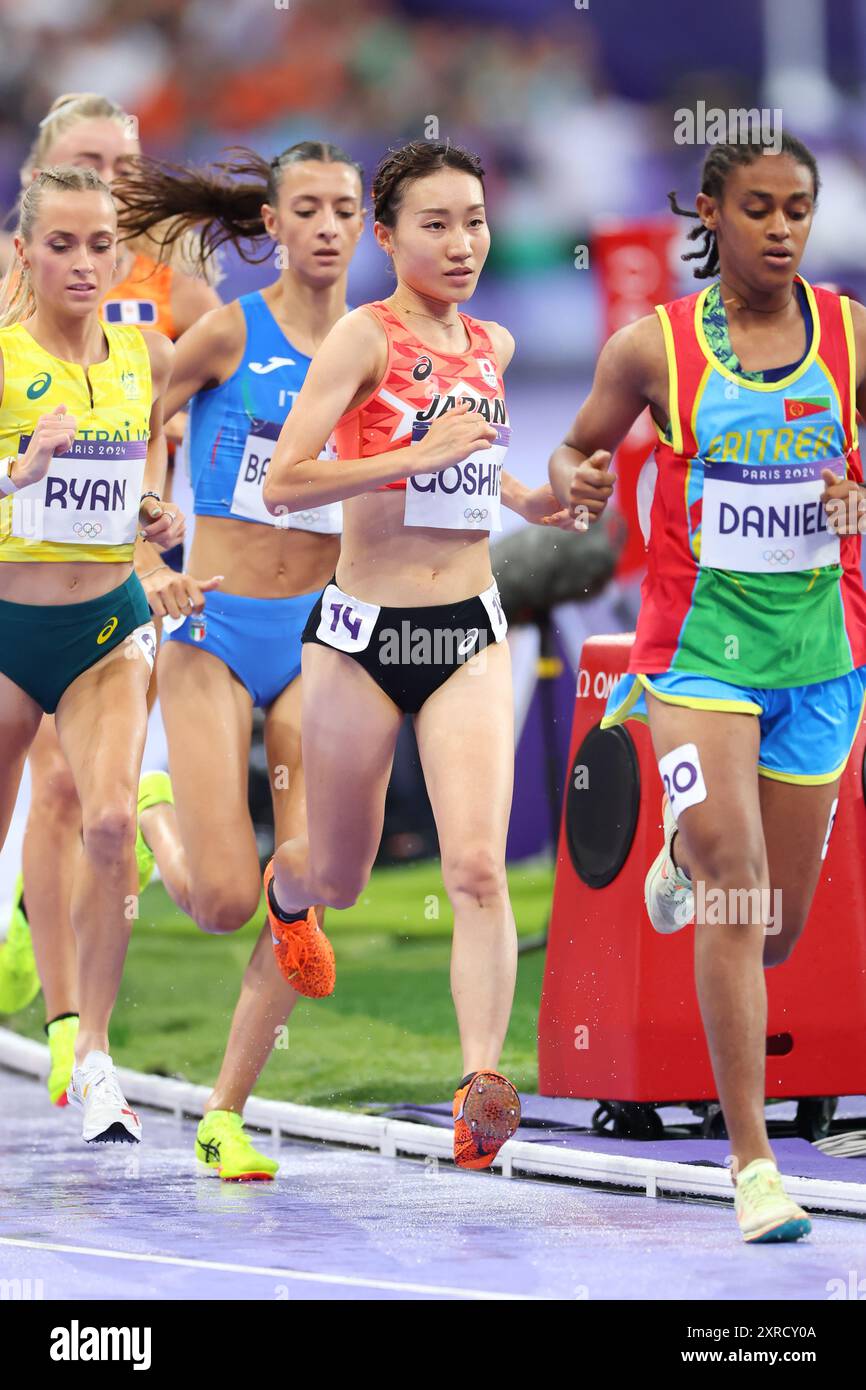 Saint-Denis, France. 9th Aug, 2024. Rino Goshima (JPN) Athletics : Women's 10000m during the ...
