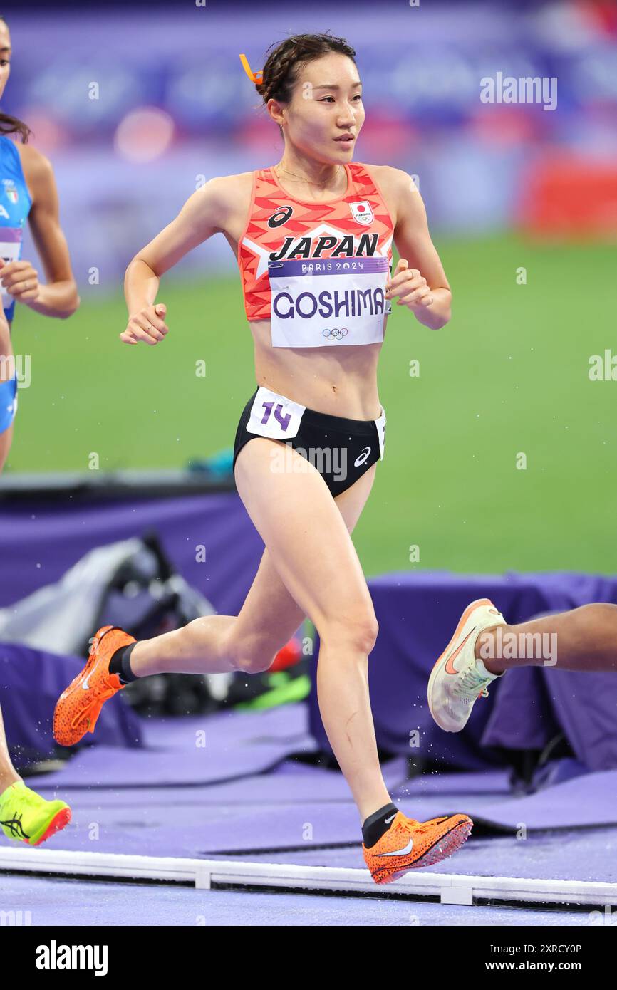 Saint-Denis, France. 9th Aug, 2024. Rino Goshima (JPN) Athletics : Women's 10000m during the ...
