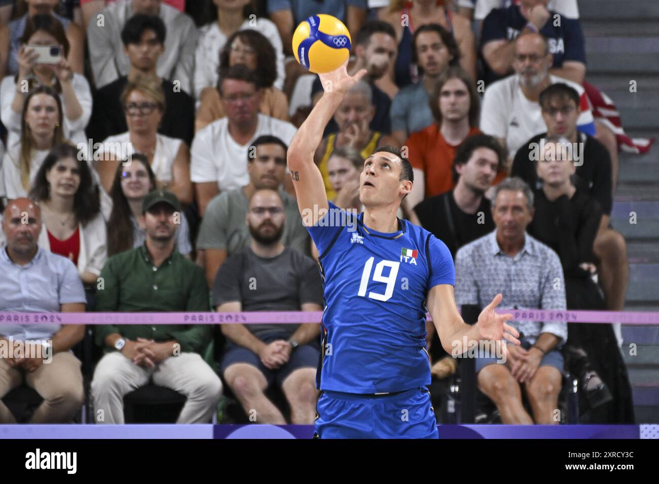 Roberto Russo (Italy), Volleyball, Men's Bronze Medal Match between ...