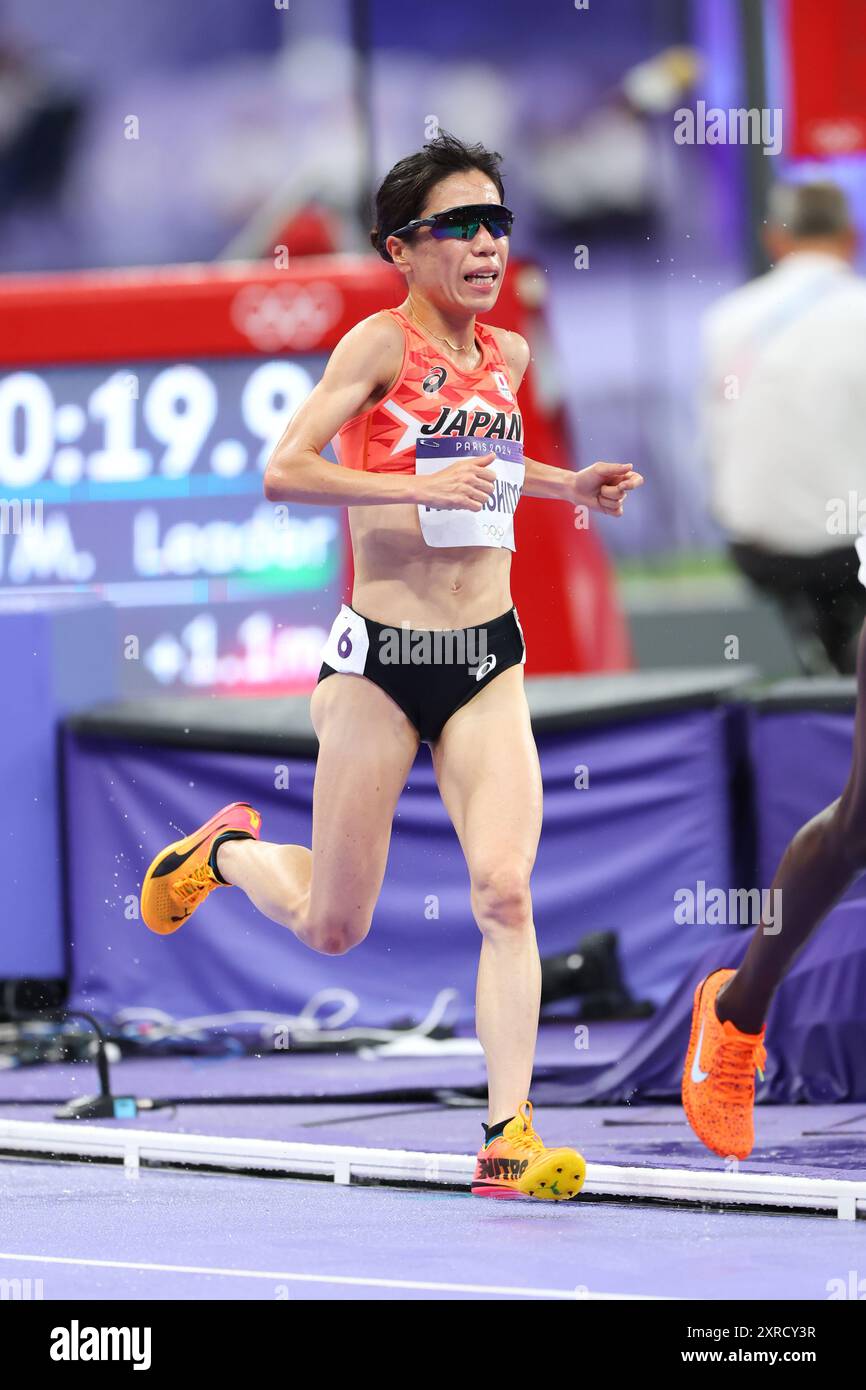 Saint-Denis, France. 9th Aug, 2024. Yuka Takashima (JPN) Athletics : Women's 10000m during the ...