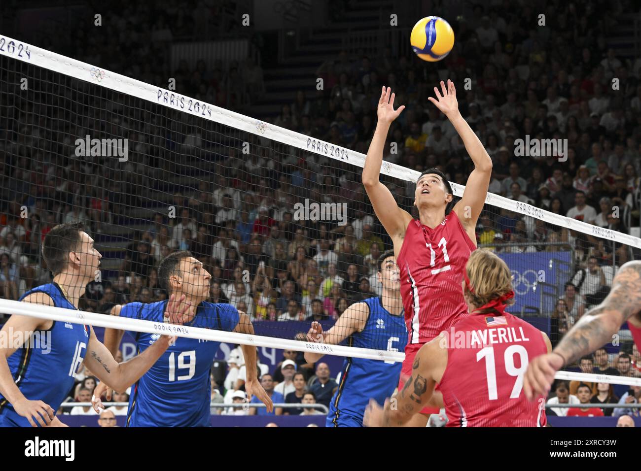 Micah Christenson (USA), Volleyball, Men's Bronze Medal Match between ...