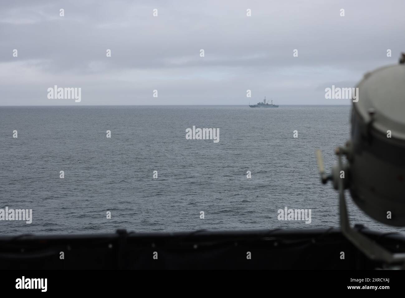 Coast Guard Cutter Alex Haley (WMEC 39) detected and followed a Russian ...