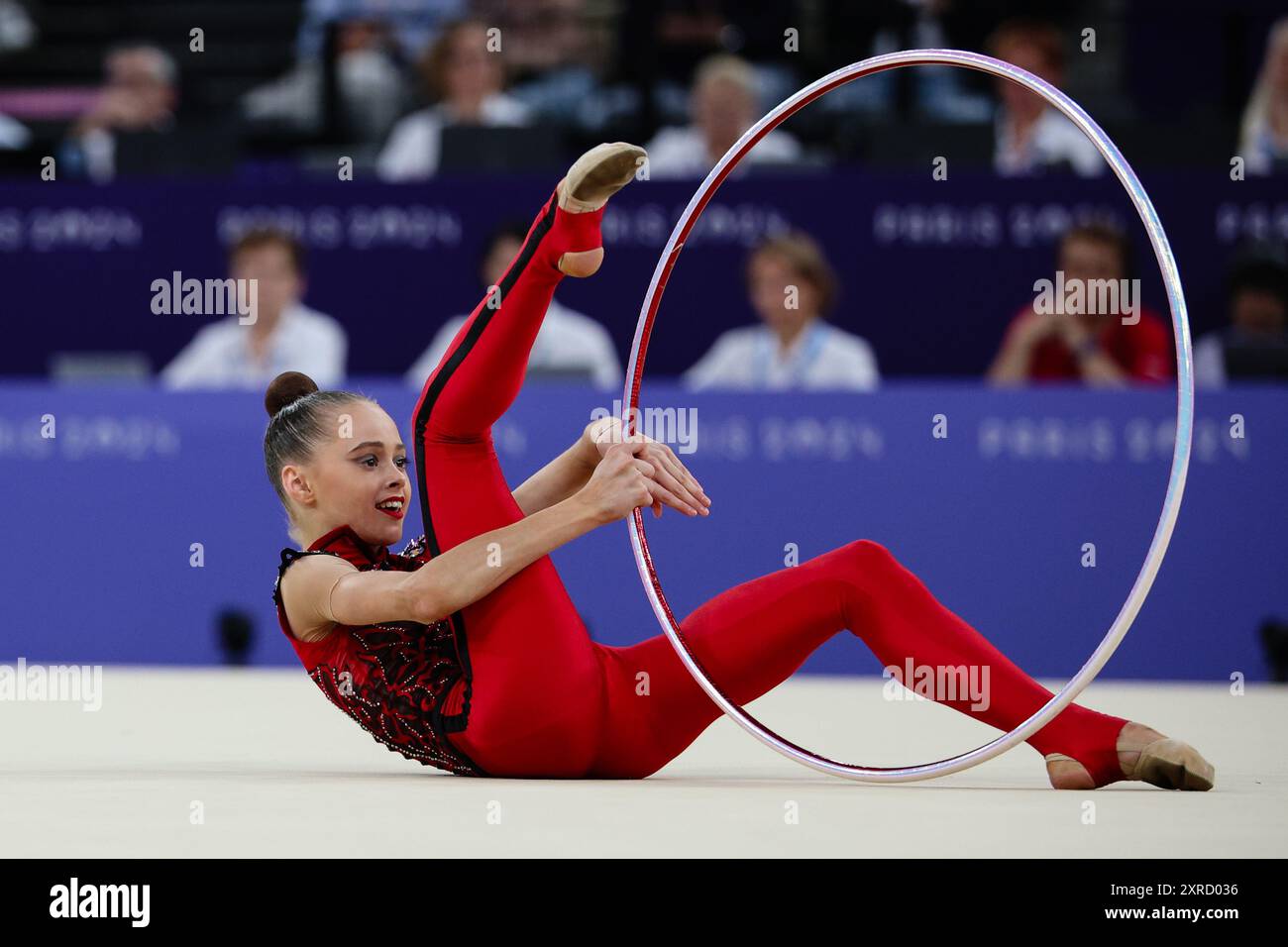 PARIS, FRANCE. 9th Aug, 2024. Taisiia Onofriichuk of Team Ukraine ...