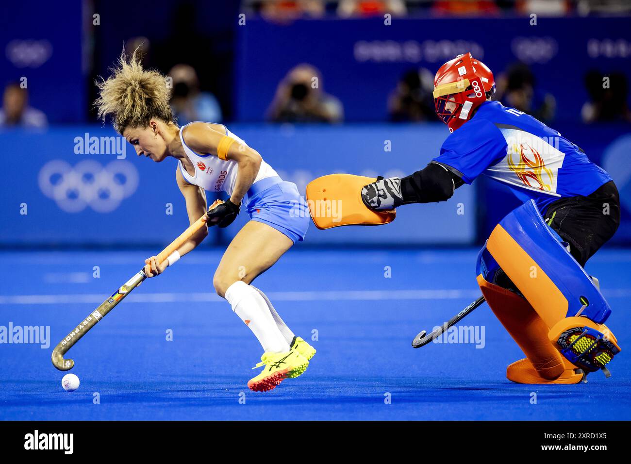 Paris, France. August 9, 2024. Maria Verschoor during the shootouts ...