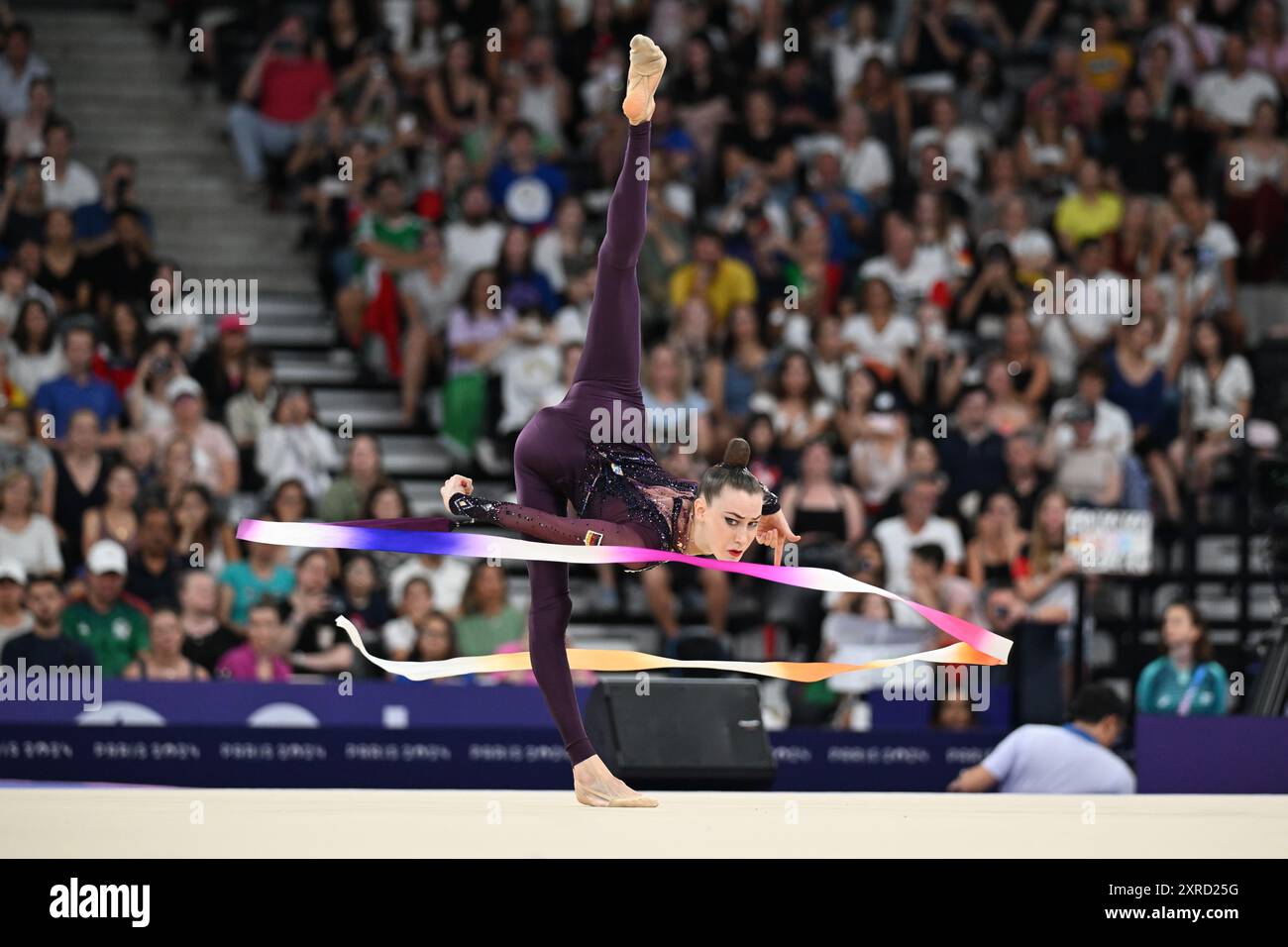 Paris, France. 10th Aug, 2024. Olympics, Paris 2024, gymnastics ...