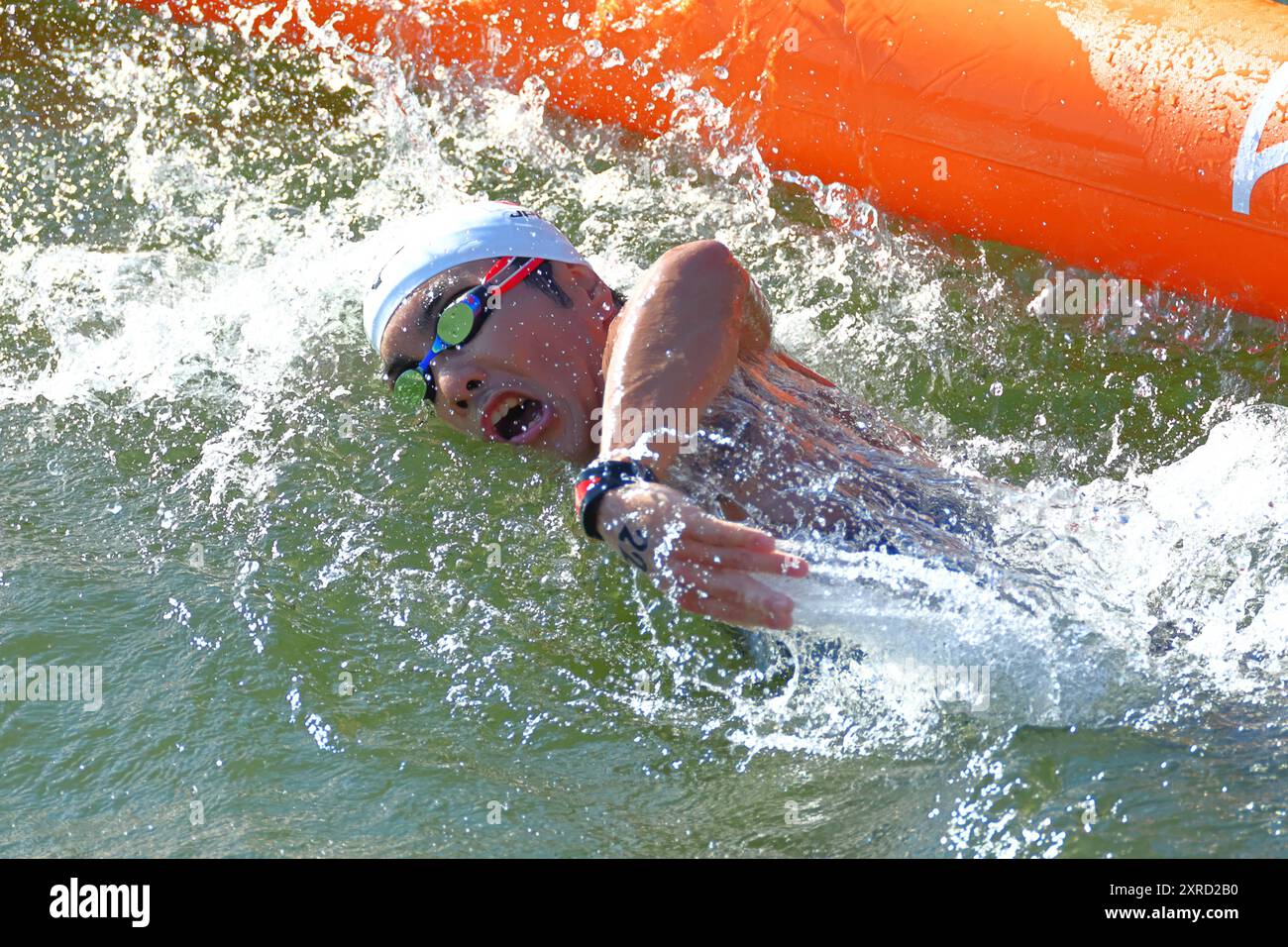 Paris, France. 9th Aug, 2024. Taishin Minamide (JPN) Marathon Swimming ...