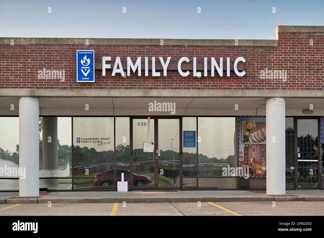Houston, Texas USA 06-22-2024: Family Clinic Champions Point exterior ...