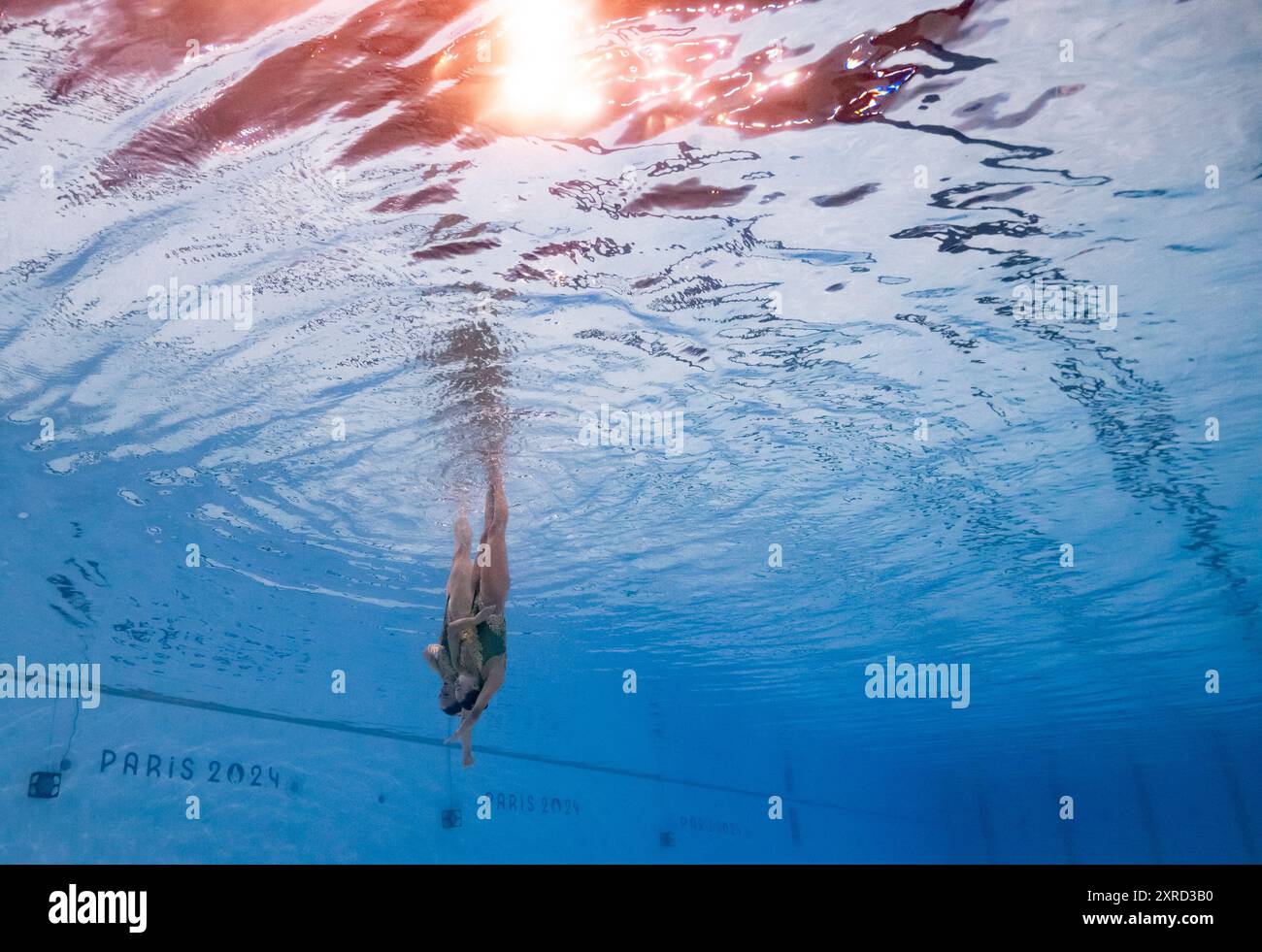 Saint Denis. 9th Aug, 2024. Jaime Czarkowski/Megumi Field of the United ...