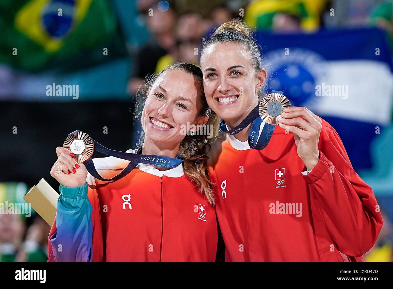Paris, France. 10th Aug, 2024. PARIS, FRANCE - AUGUST 9: Nina Brunner ...