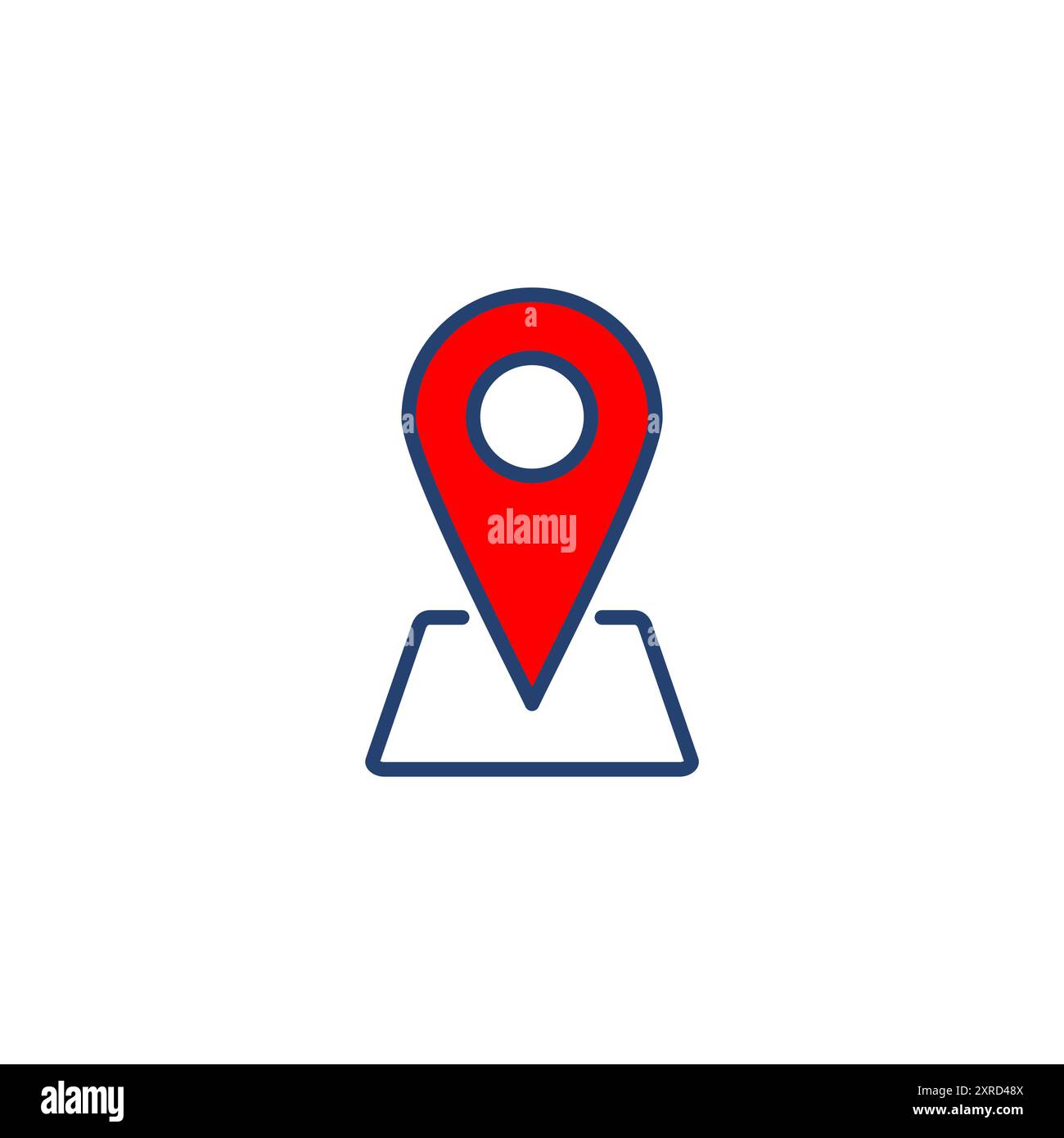 Pin icon vector. Location icon vector. destination icon. map pin Stock ...