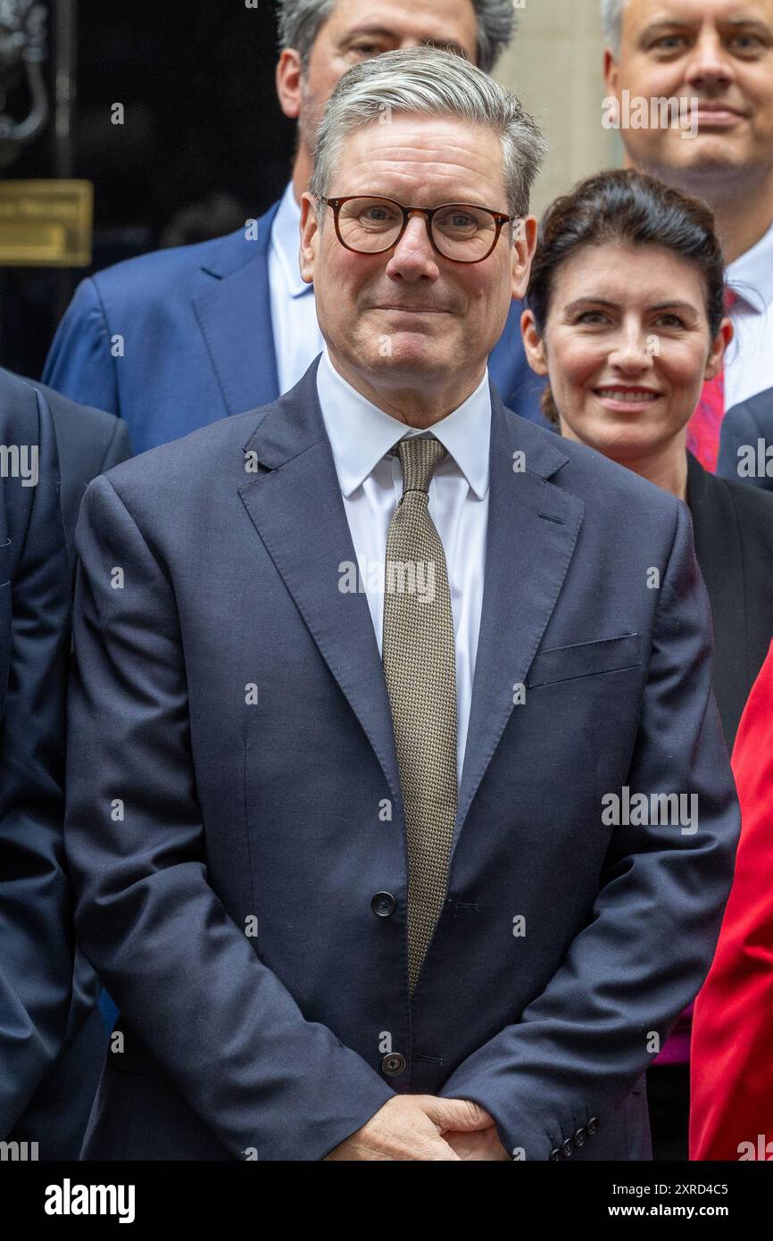 Prime Minister Keir Starmer with Scottish Labour leader Anas Sarwar and ...