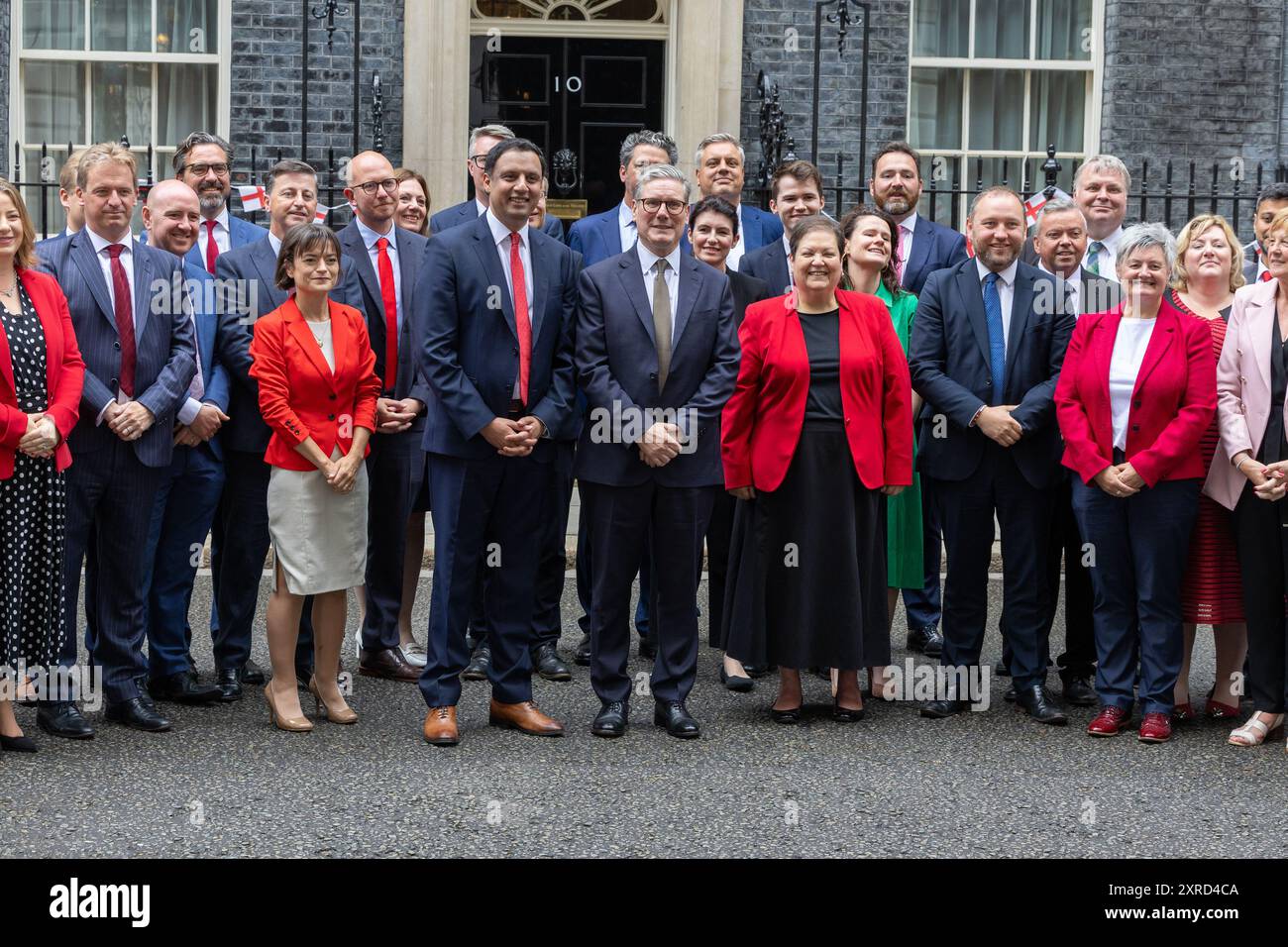 Prime Minister Keir Starmer with Scottish Labour leader Anas Sarwar and ...