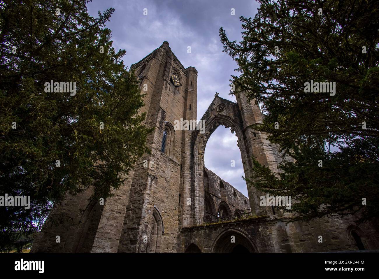 Dunkeld, Scotland, UK. 7th July, 2024. Exterior of the old ruined ...