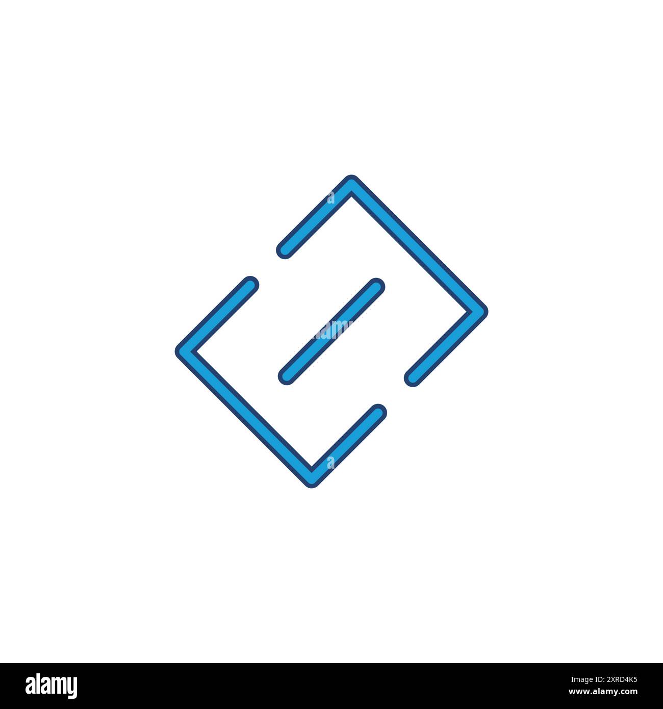 Link icon vector. Hyperlink chain symbol Stock Vector Image & Art - Alamy