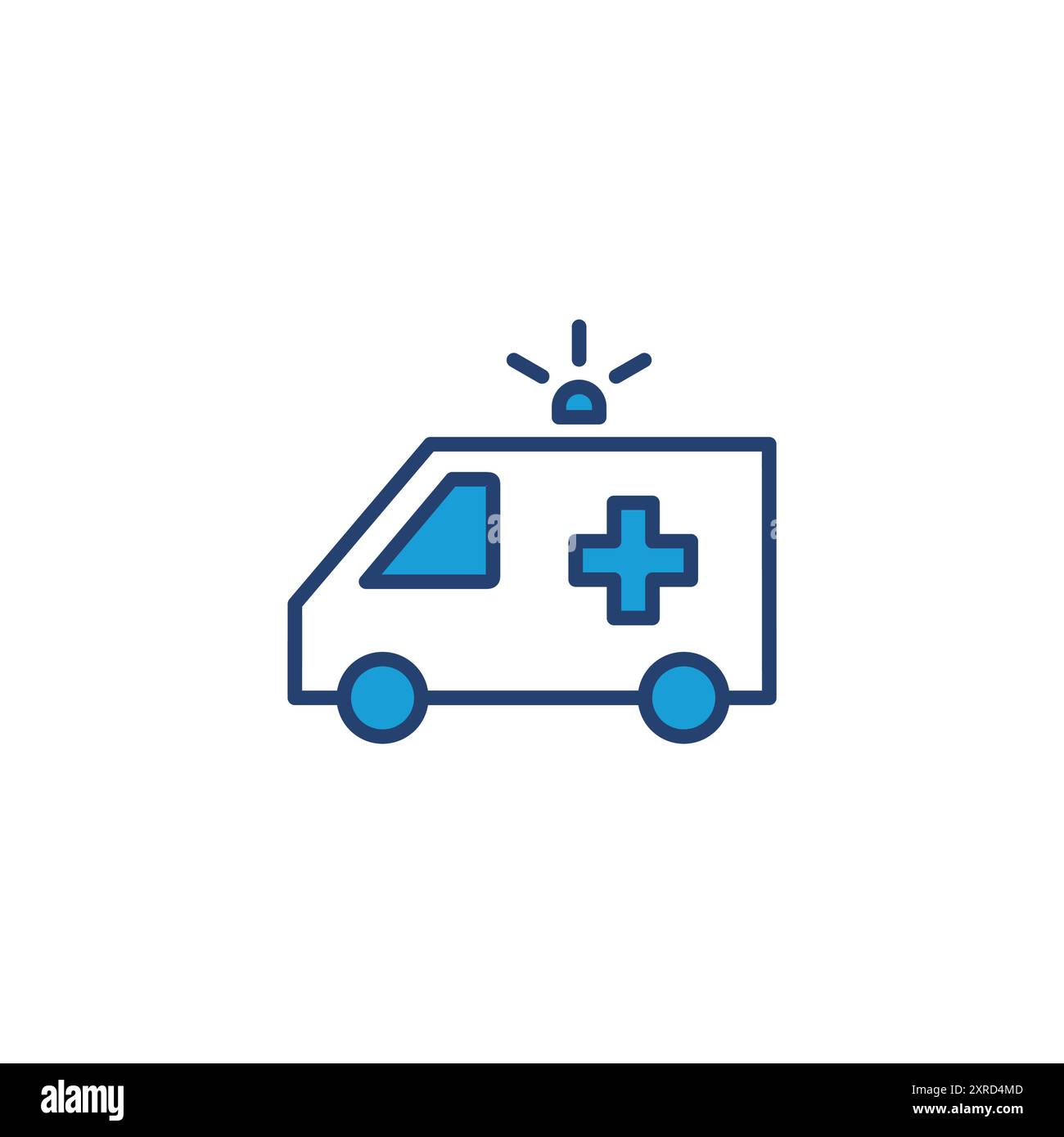 Ambulance icon vector. ambulance truck icon vector. ambulance car Stock ...
