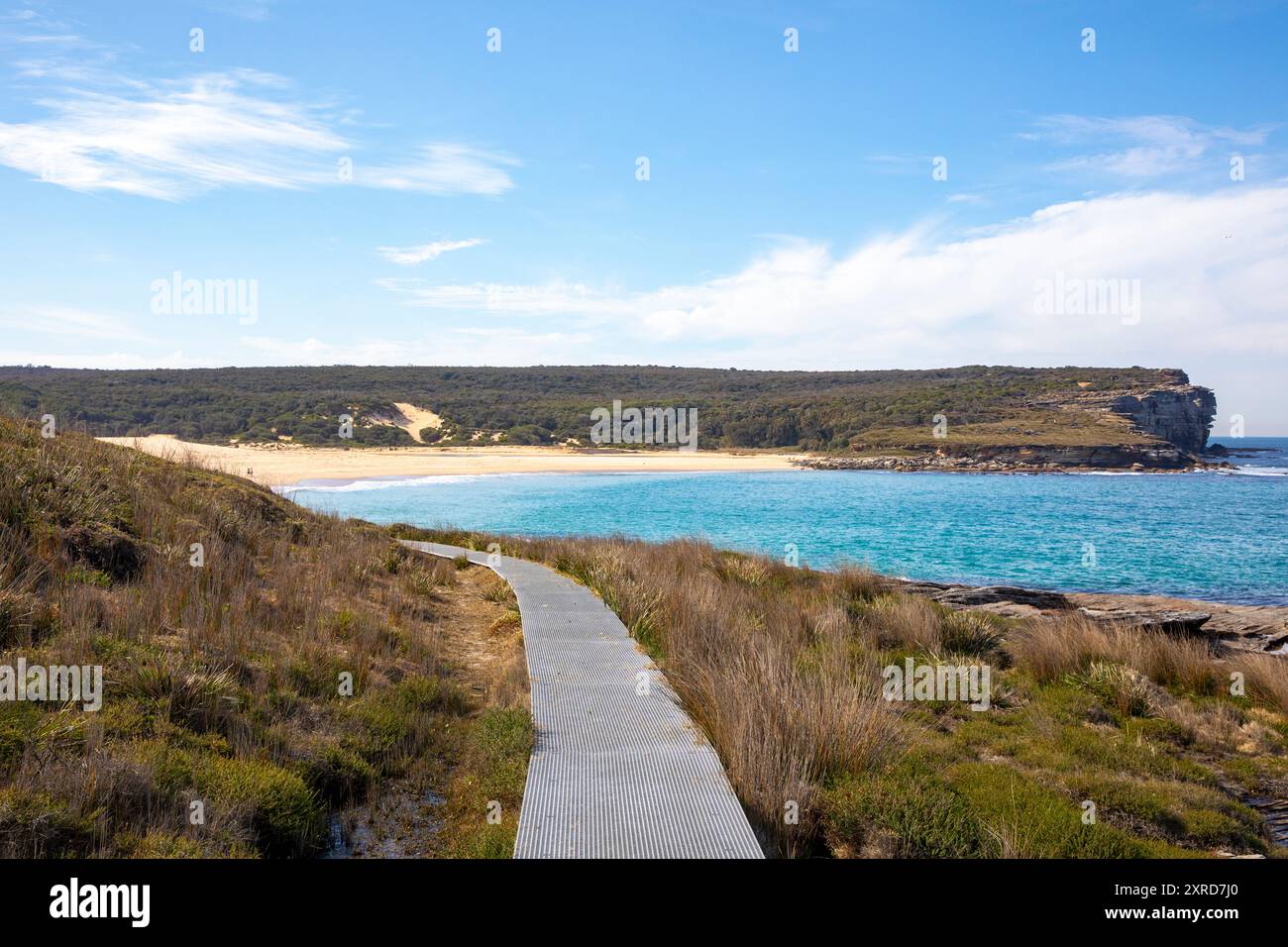 Royal National Park Australia, coast path walk heading towards Marley ...