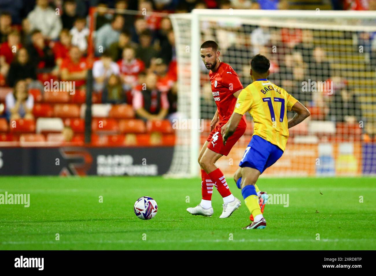 Oakwell Stadium, Barnsley, England - 9th August 2024 Conor Hourihane ...