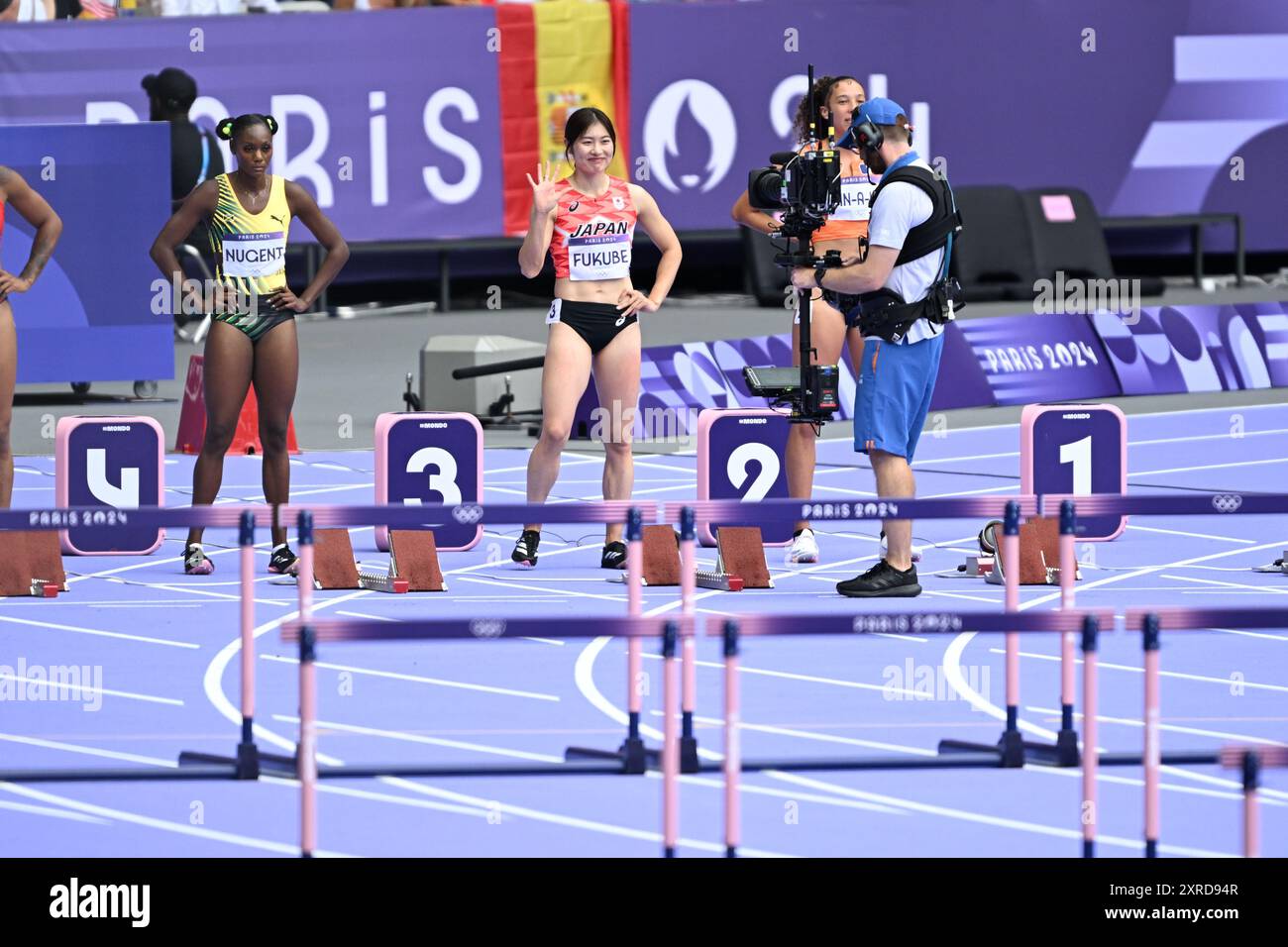 Saint-Denis, France. Credit: MATSUO. 9th Aug, 2024. Mako Fukube (JPN ...