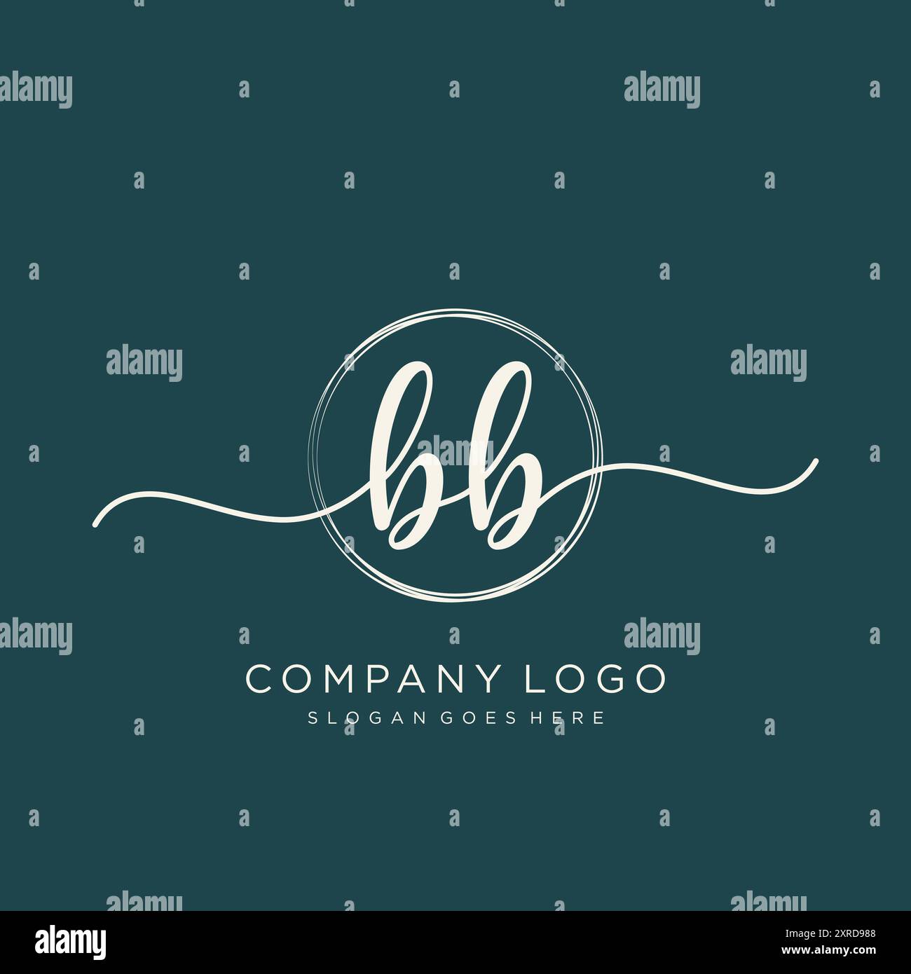 Initial letter bb Stock Vector Images - Alamy