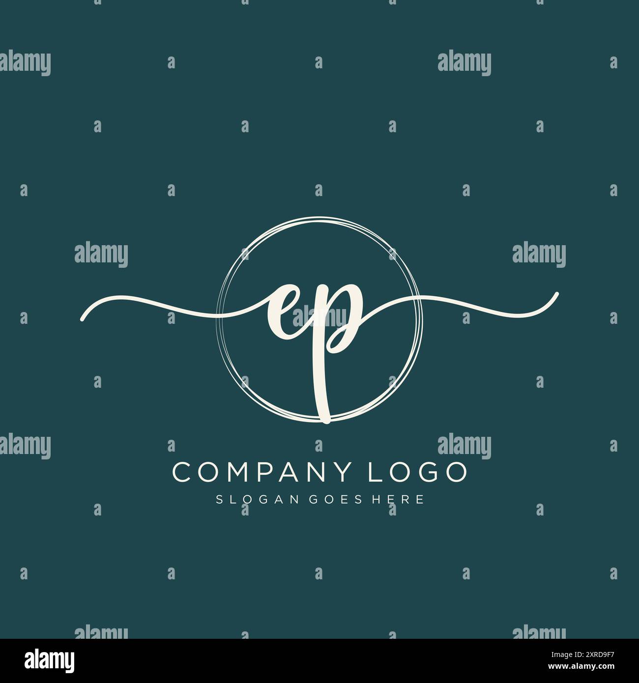 Initial ep Stock Vector Images - Alamy