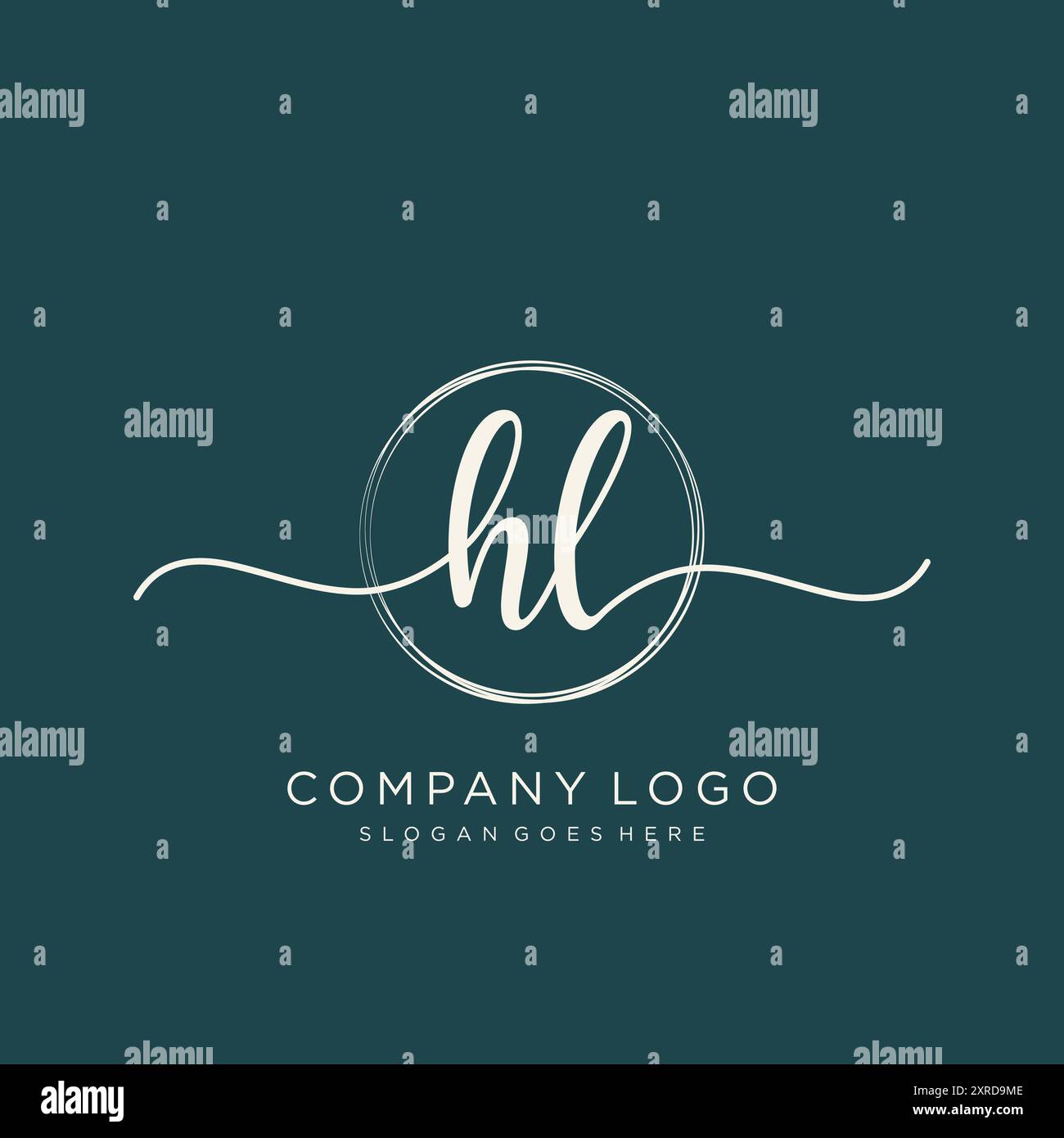Hl initial Stock Vector Images - Alamy