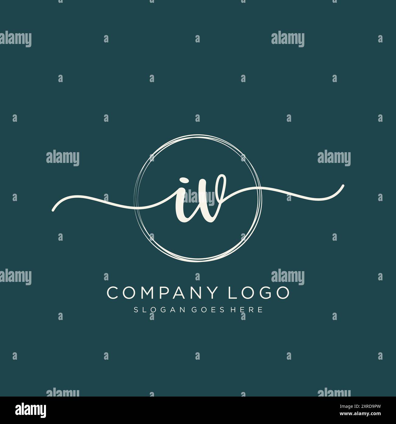 Iv initial hi-res stock photography and images - Alamy
