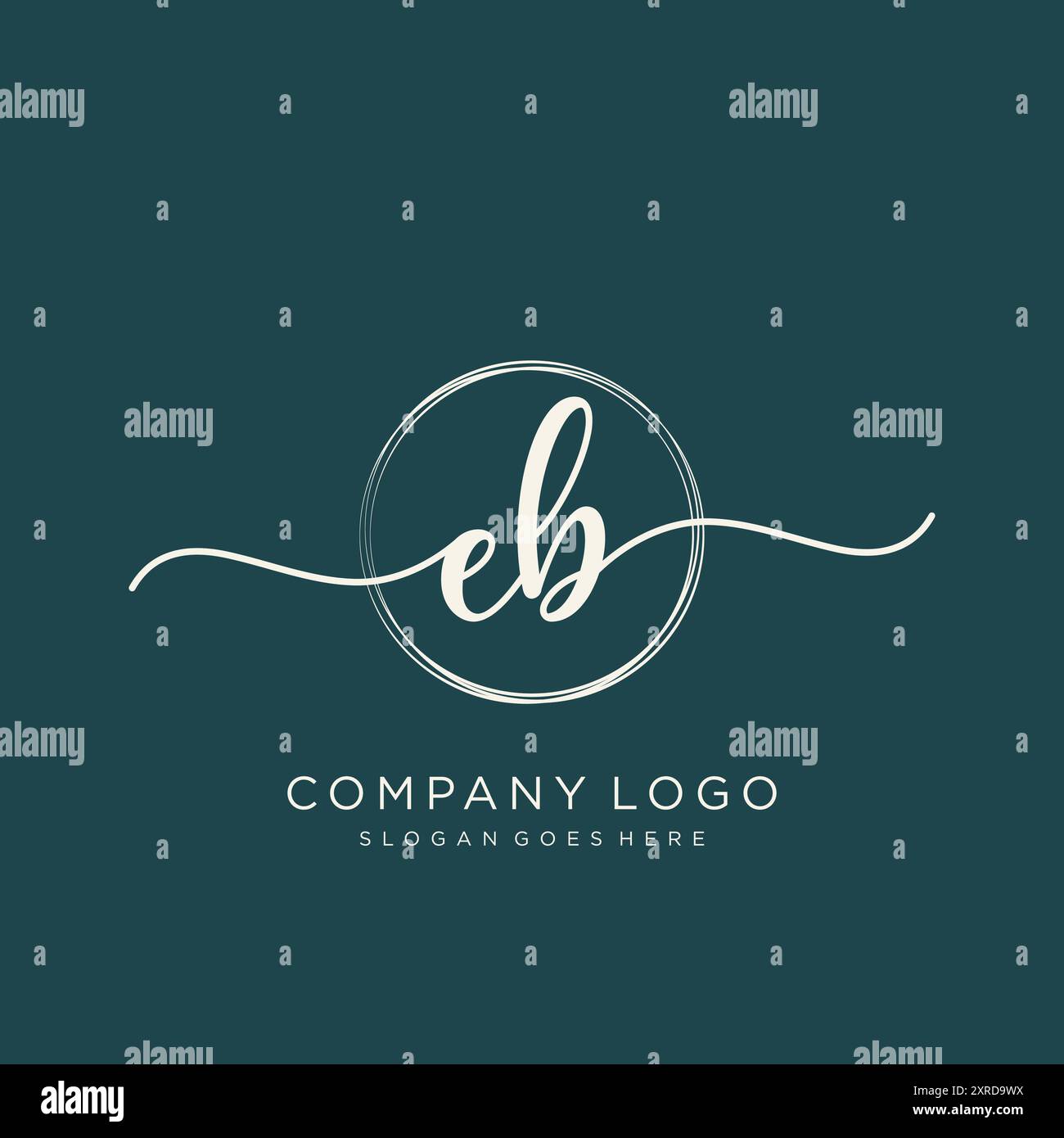 Eb modern logo Stock Vector Images - Alamy