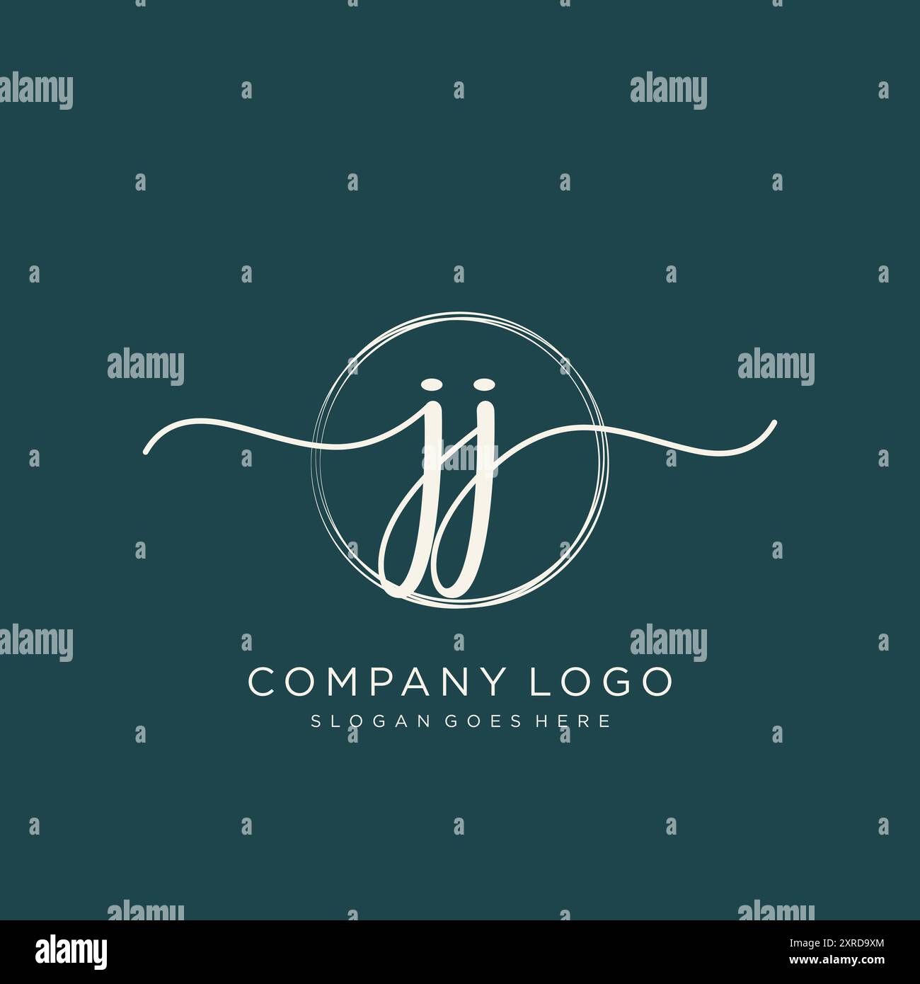 Jj initial Stock Vector Images - Alamy