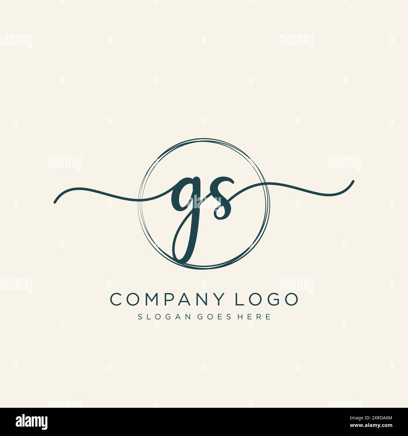 Initials gs gs Stock Vector Images - Alamy