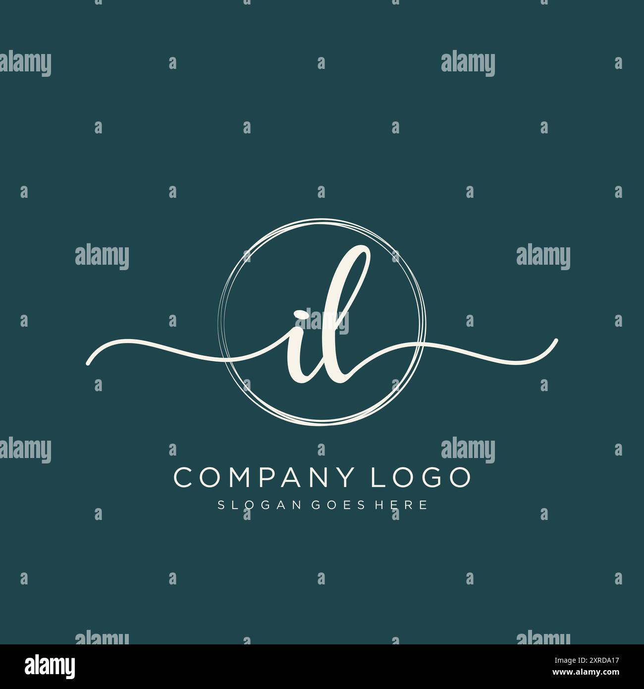 Initial il logo hi-res stock photography and images - Alamy