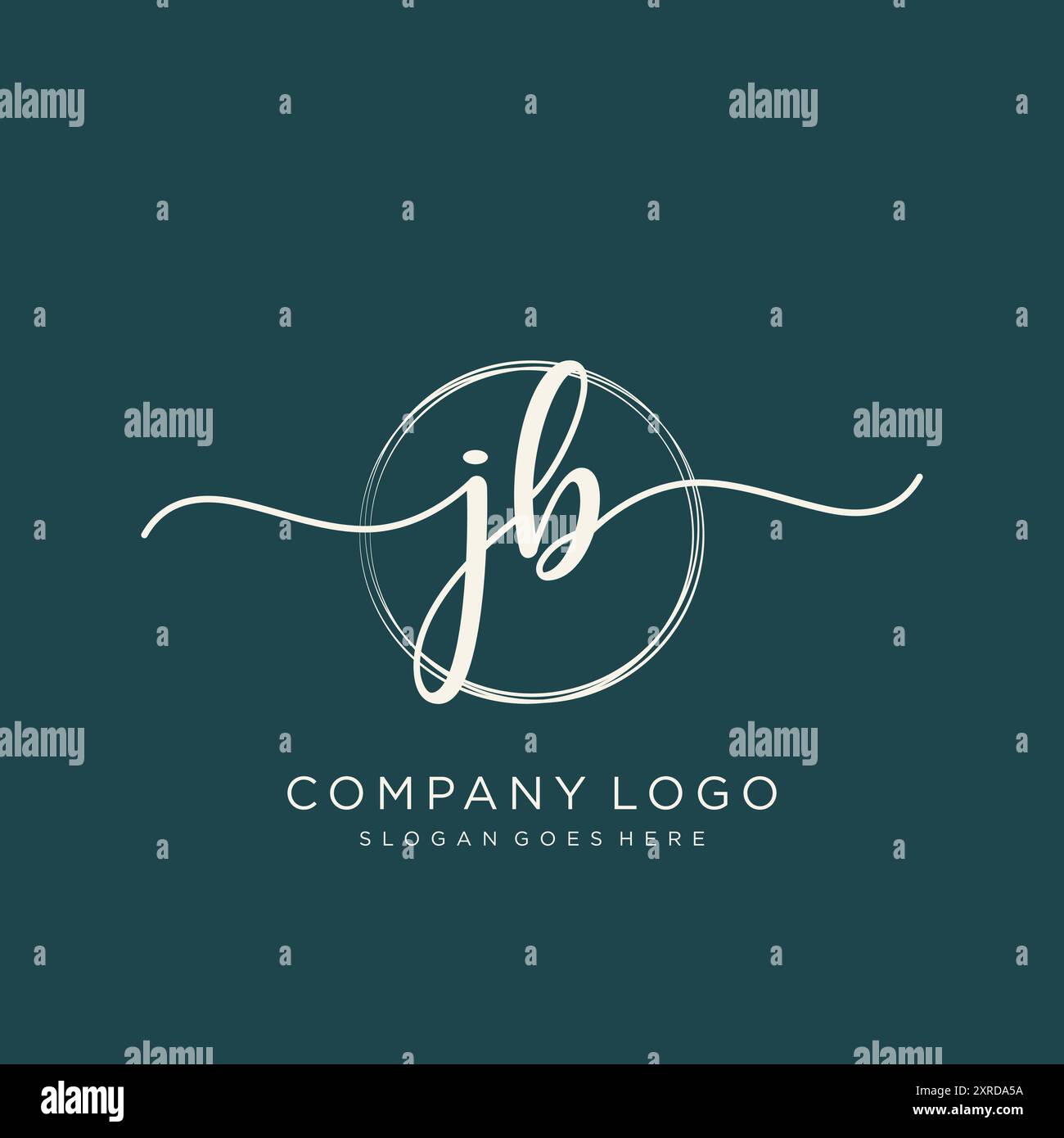 Jb letter design hi-res stock photography and images - Alamy