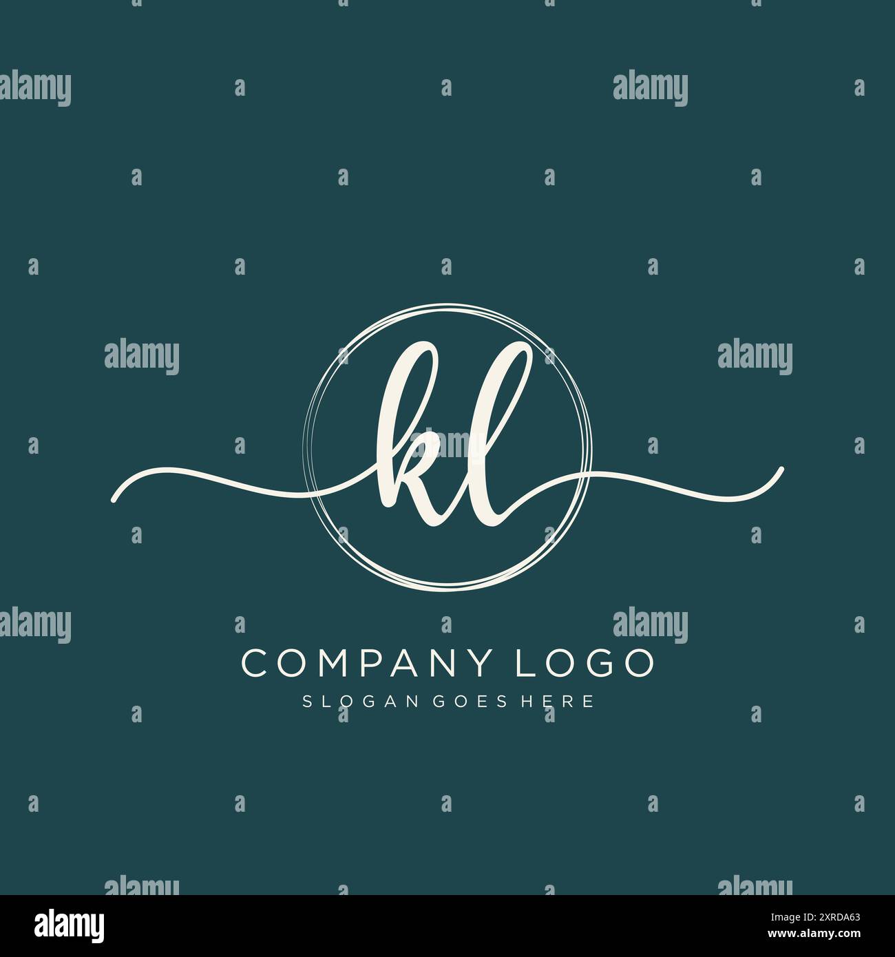 Initial letter kl Stock Vector Images - Alamy