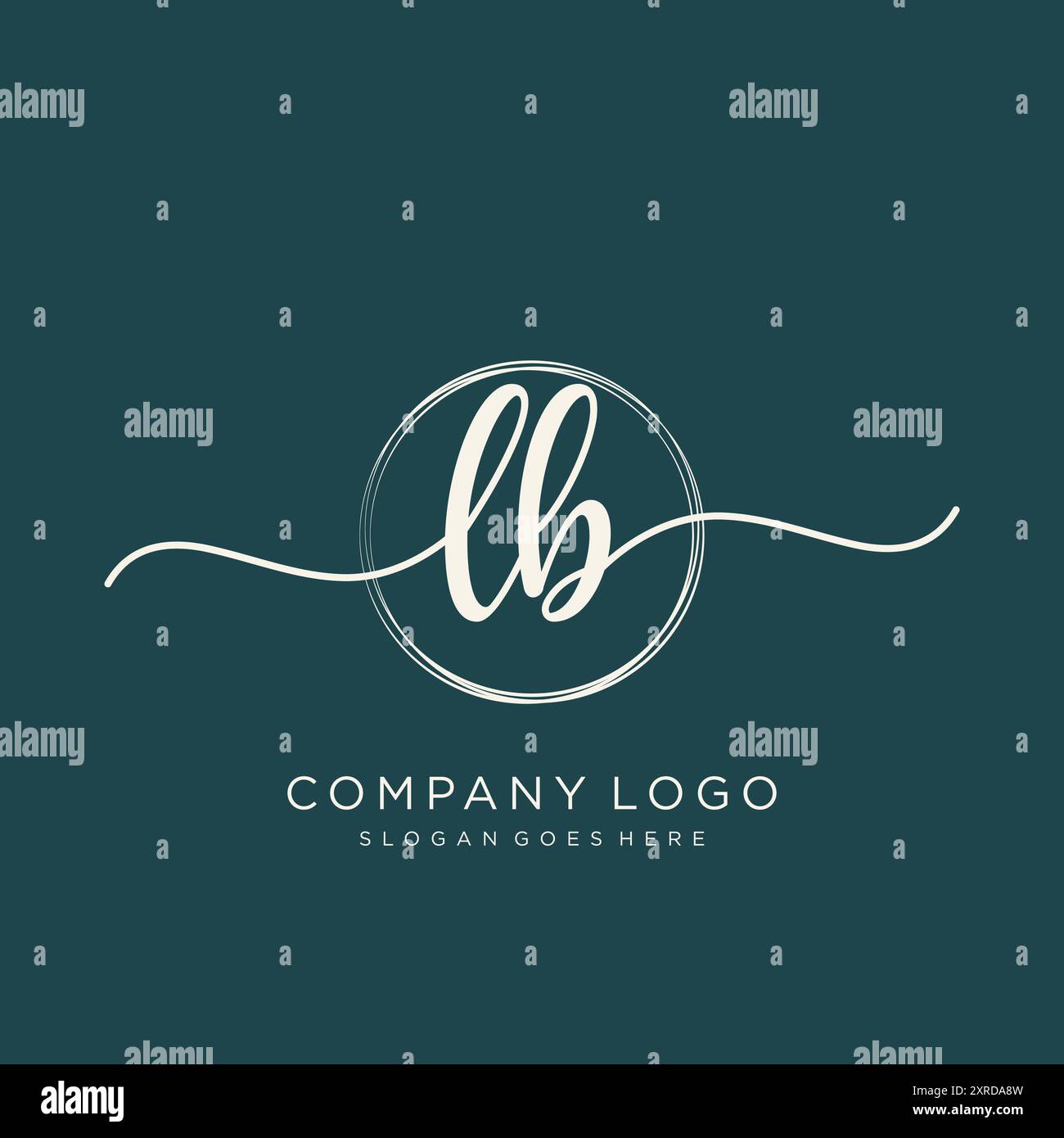 Lb initial Stock Vector Images - Alamy