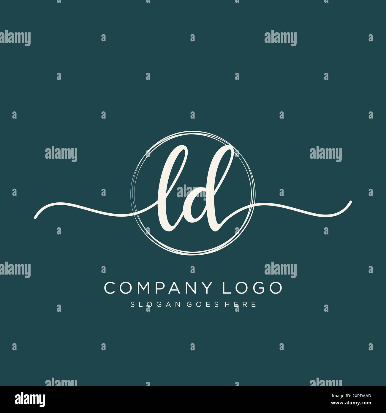 Initial letter ld hi-res stock photography and images - Alamy