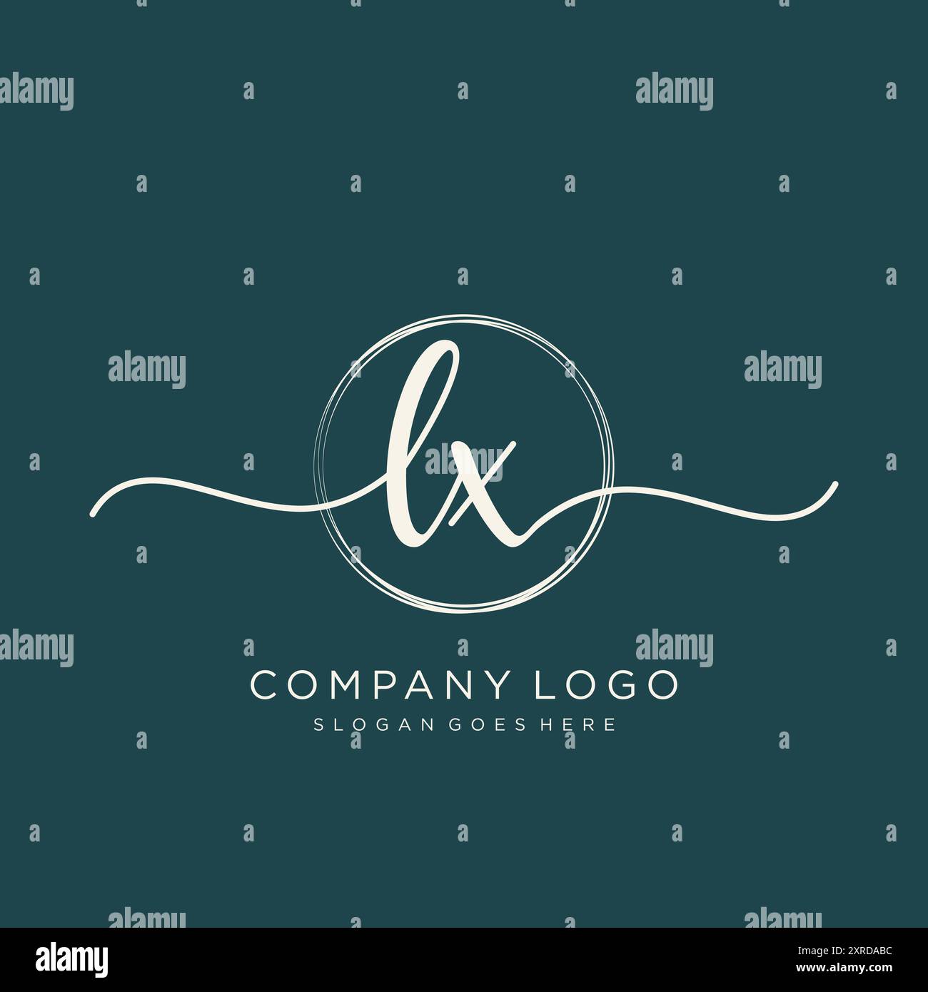 Letter lx vector vectors hi-res stock photography and images - Alamy