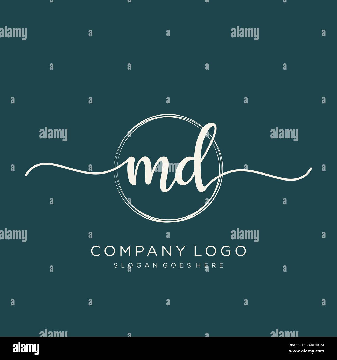 Md initial hi-res stock photography and images - Alamy